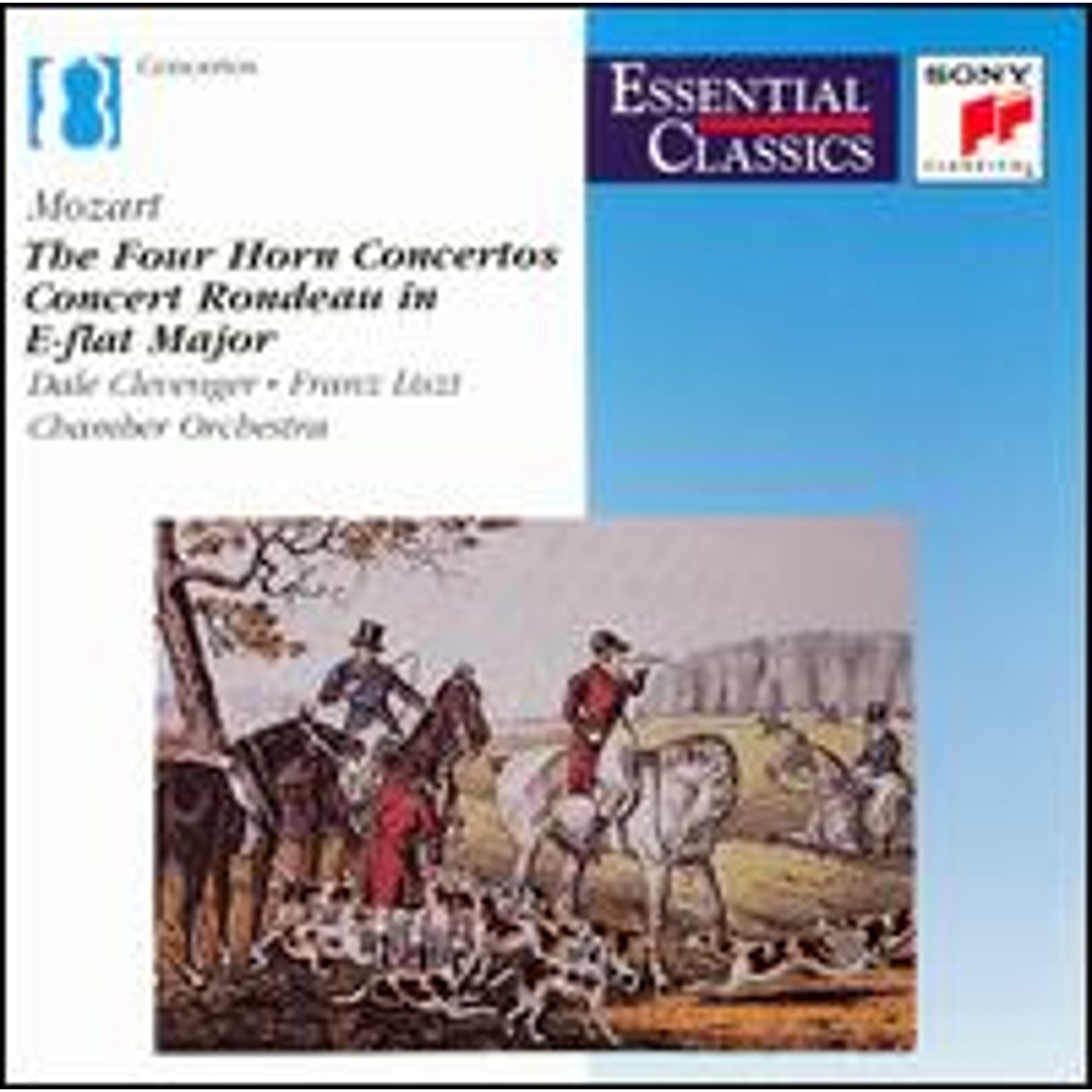 Mozart: The 4 Horn Concertos; Concert Rondeau in E flat major (CD) by ...