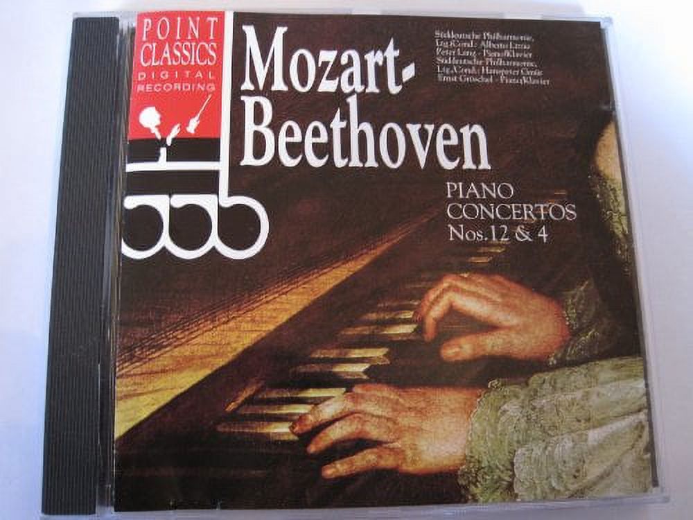 Pre-Owned Mozart-Beethoven Piano Concertos Nos.12 & 4 - Walmart.com