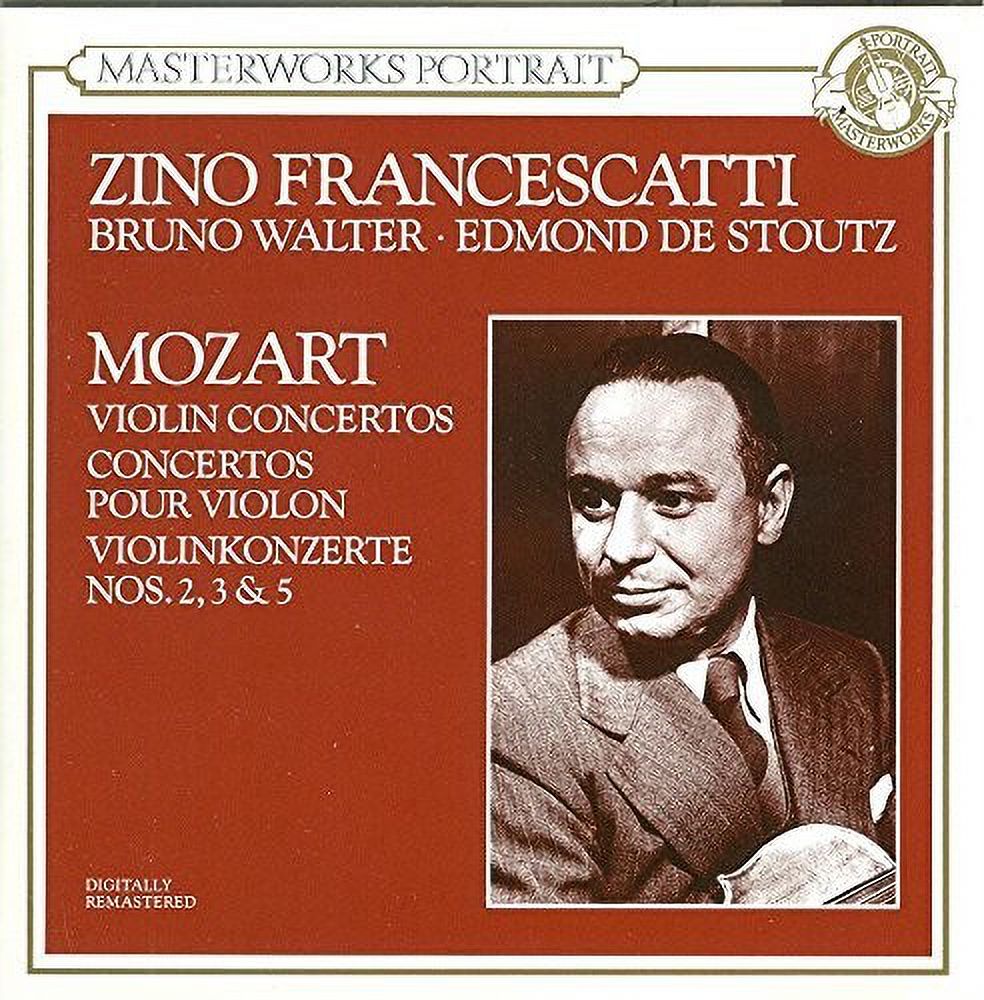 Mozart / Francescatti - Violin Ctos / Fran - Music & Performance - CD ...