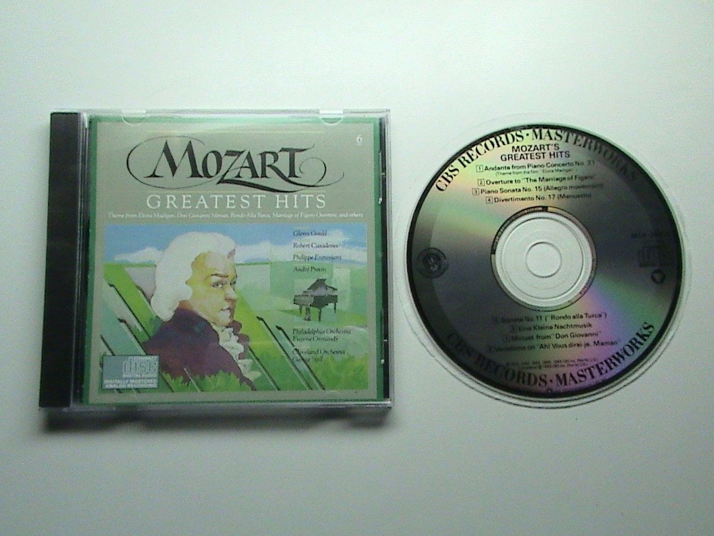 Mozart: Greatest Hits Audio CD NEW - Walmart.com
