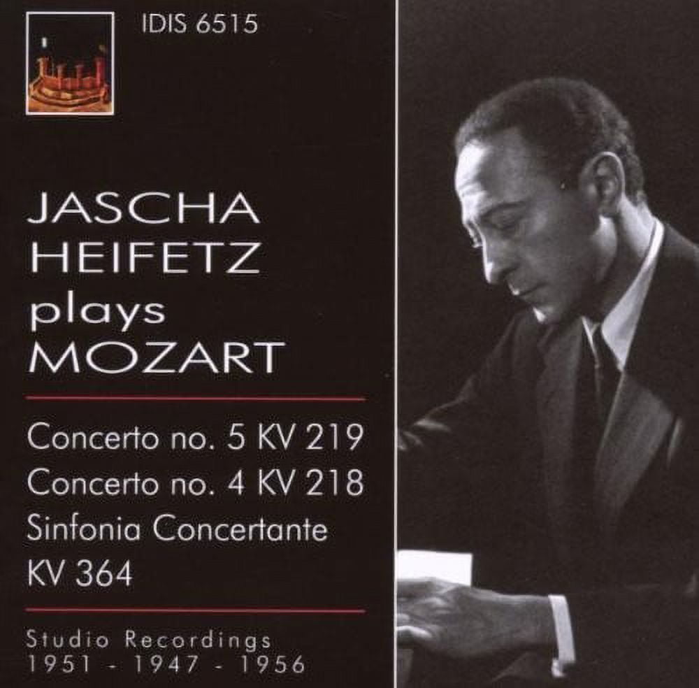 Mozart / Heifetz / Primrose - Violin Cons - Music & Performance - CD ...