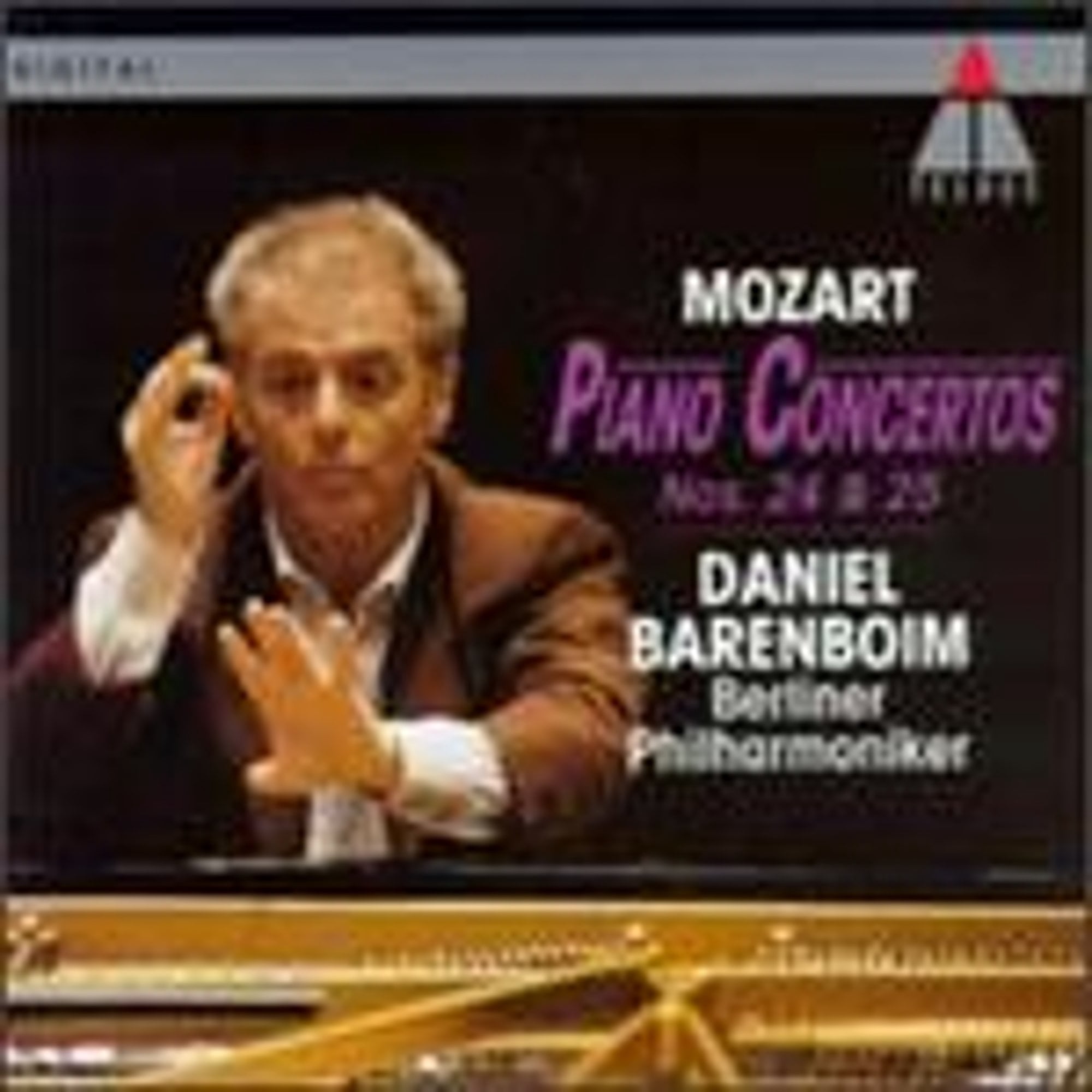 Pre-Owned Mozart: Piano Concertos Nos. 24 & 25 (CD 0090317571522) by ...