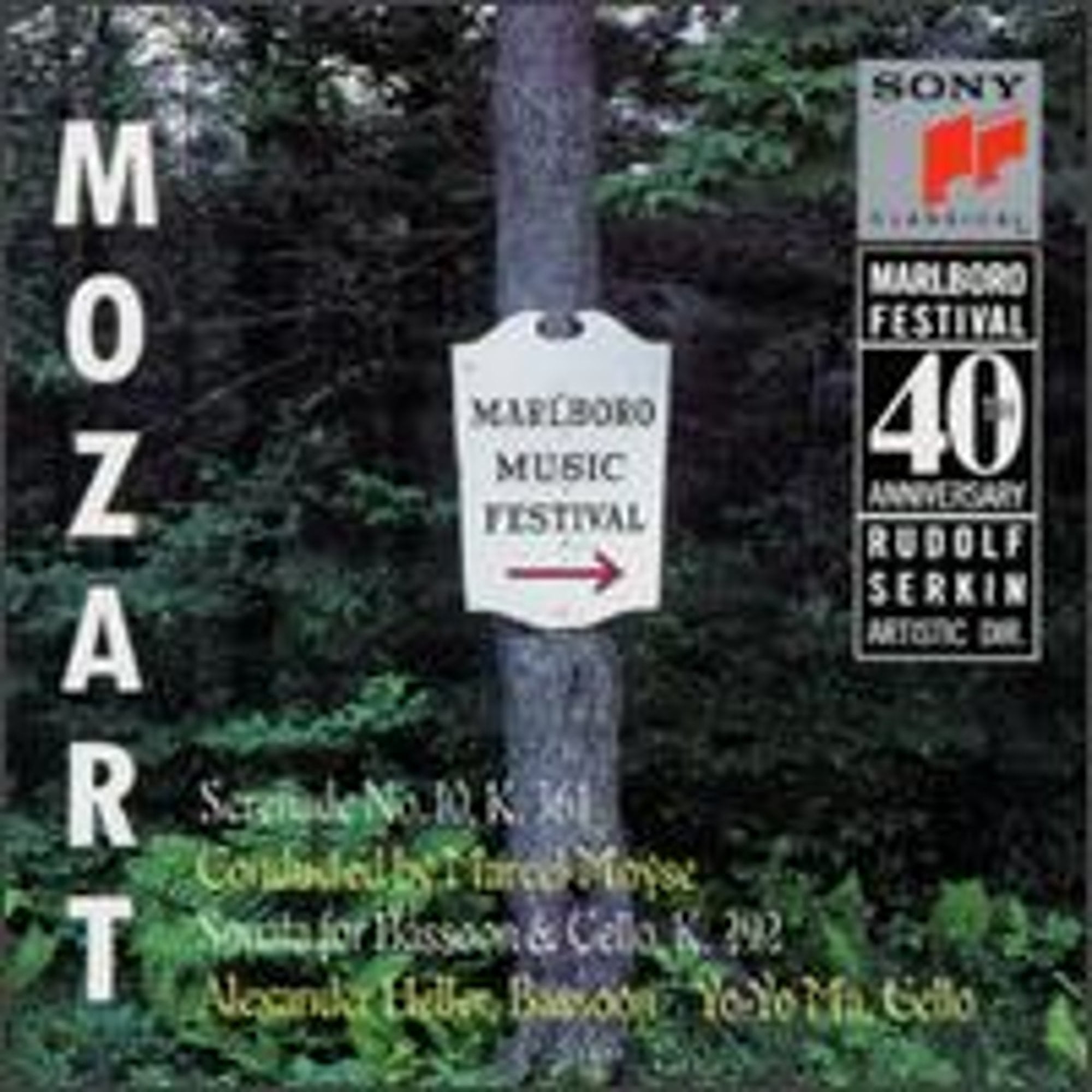 Pre-Owned Mozart: Serenade No. 10, K361; Sonata, K292 (CD 0074644624823 ...