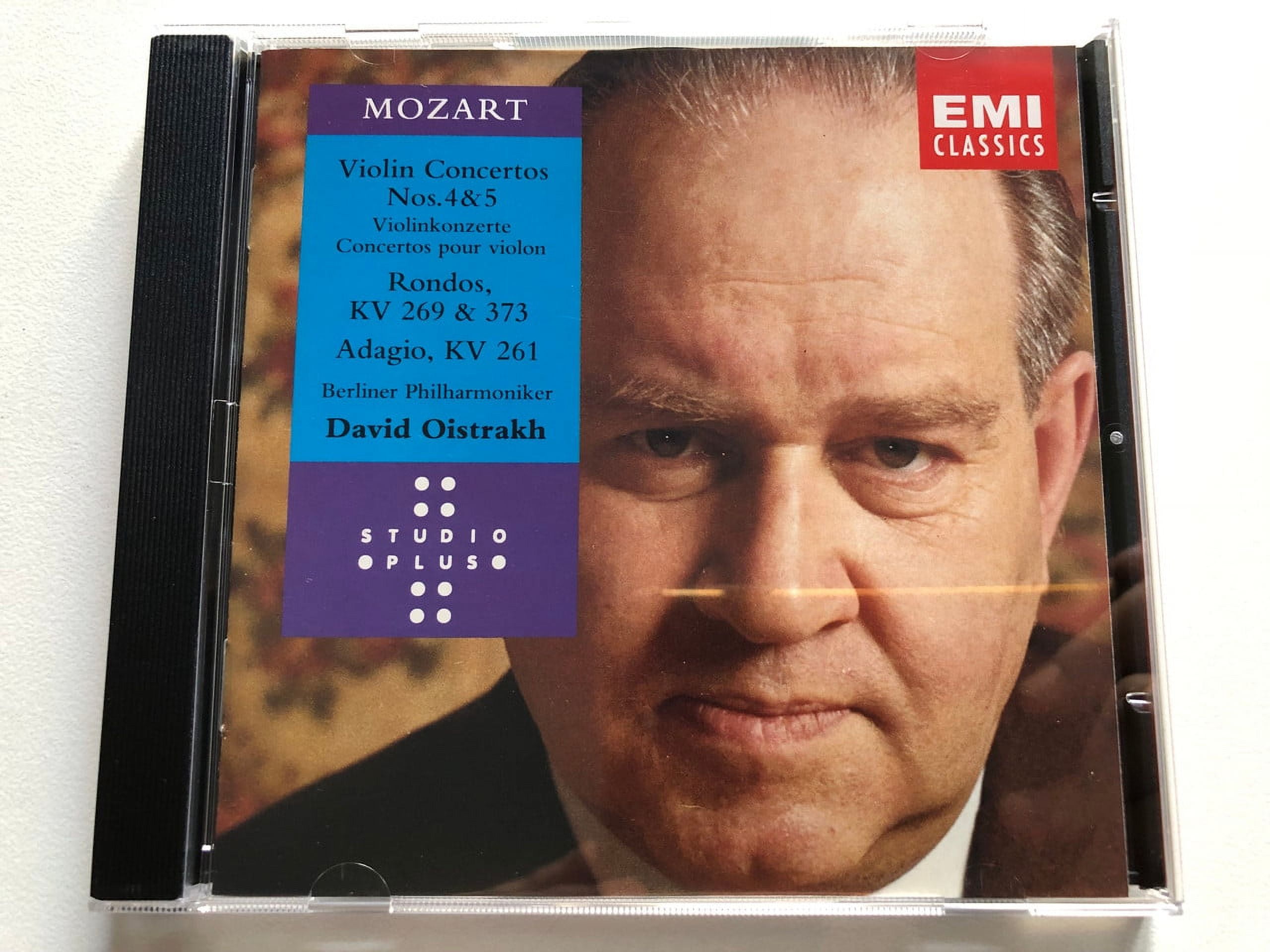 Mozart: Violin Concertos Nos 4 & 5: Rondos, KV 269 & 373; Adagio, KV 261 - Berlin Philharmonic ...