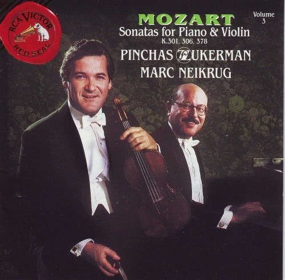 Mozart / Zukerman / Neikrug - Violin Sonatas 3 - Music & Performance - CD - Walmart.com