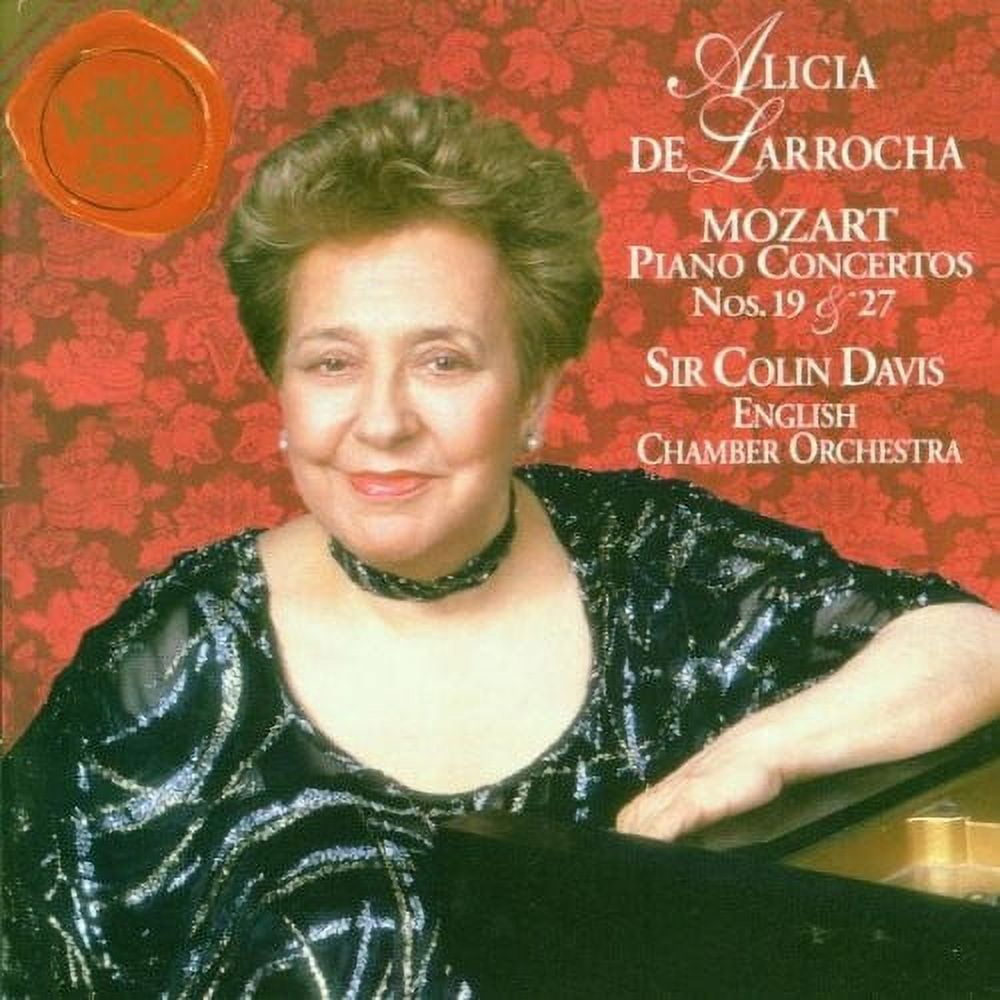 Mozart / de Larrocha,Alicia / Davis - Piano Ctos No 19 - Music ...