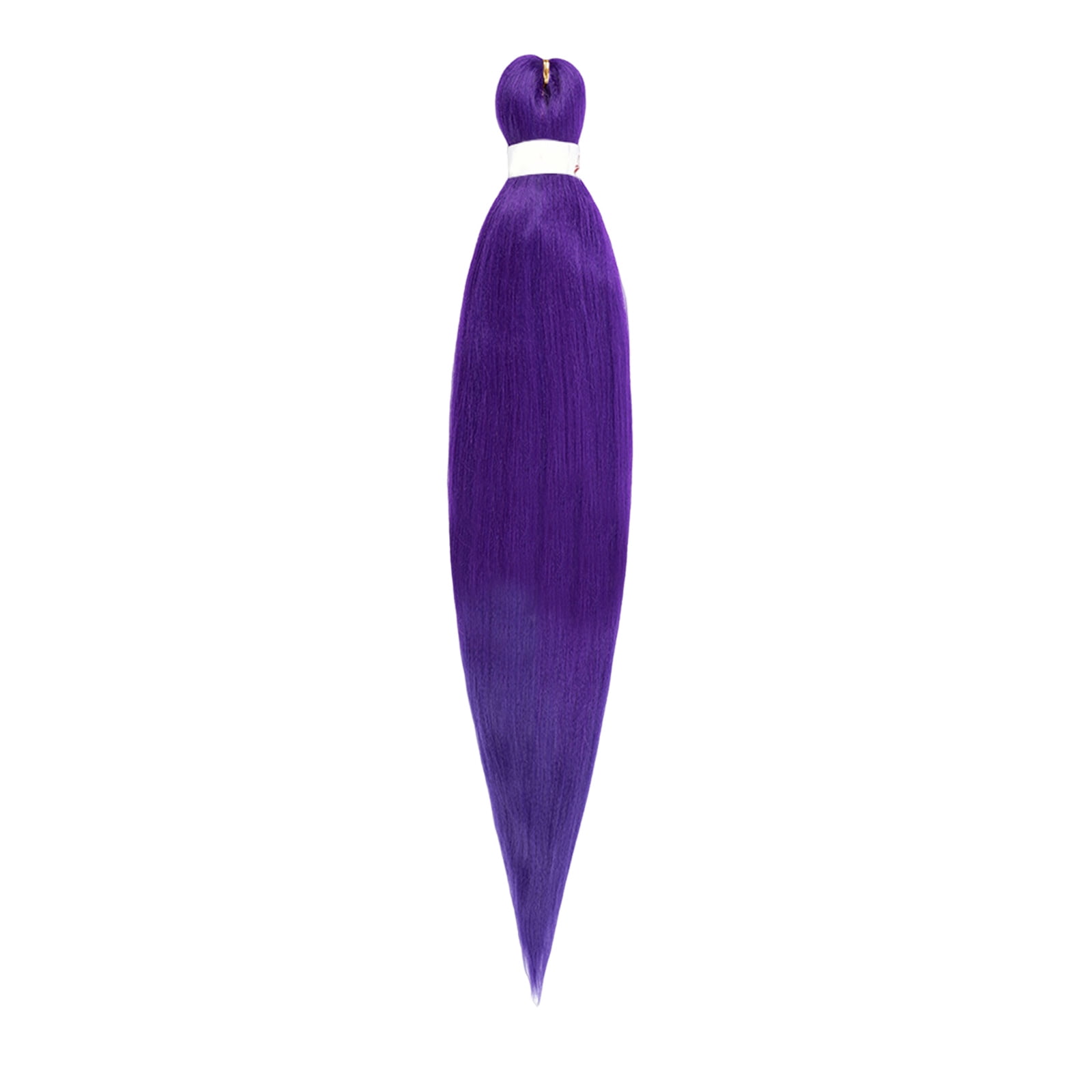 Mozhitti Long Purple Braiding Hair Stretched Synthetic Braiding Hair ...