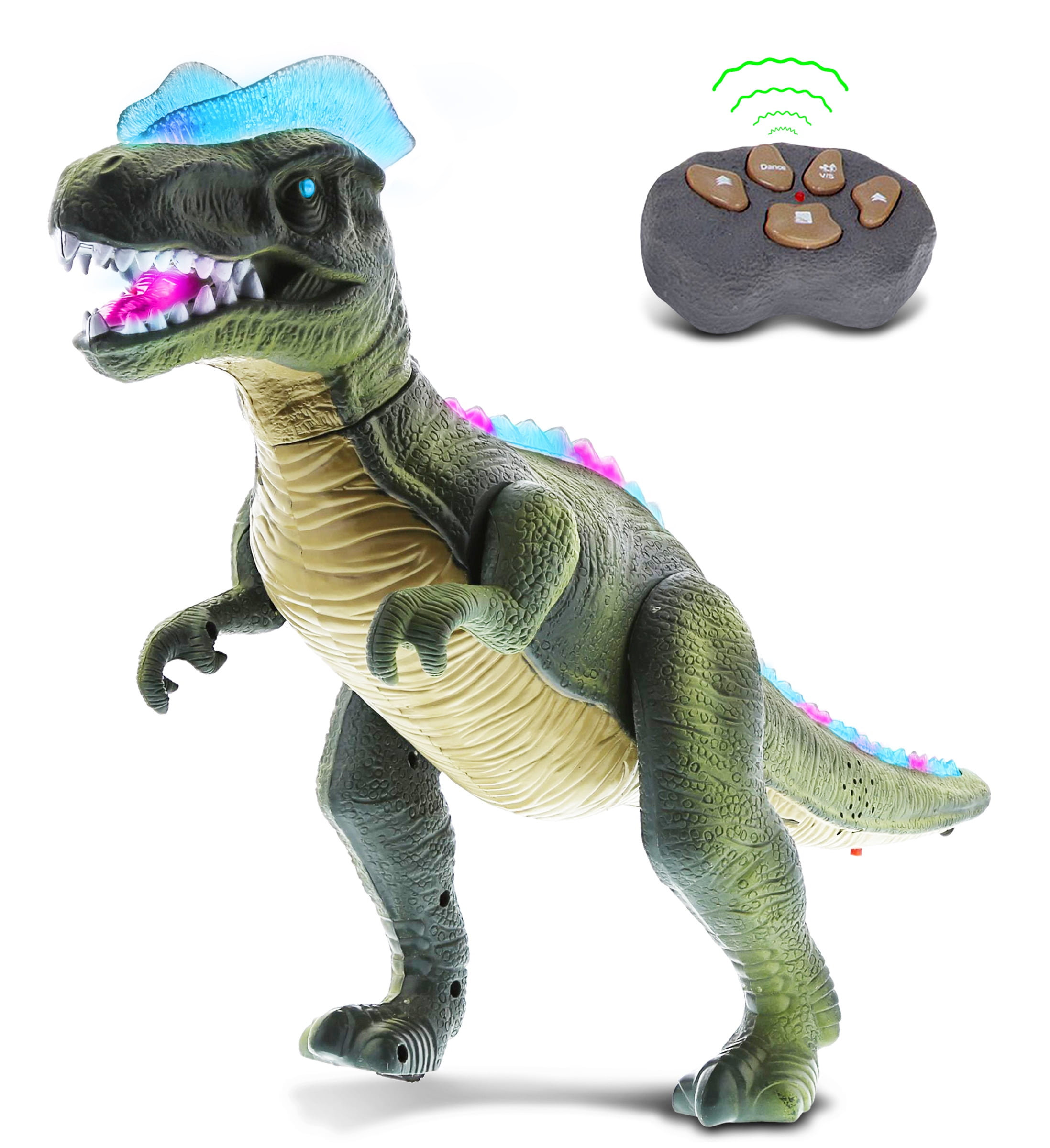 Mozlly Big Tyrannosaurus Rex Realistic Remote Control Dinosaur Toy with ...