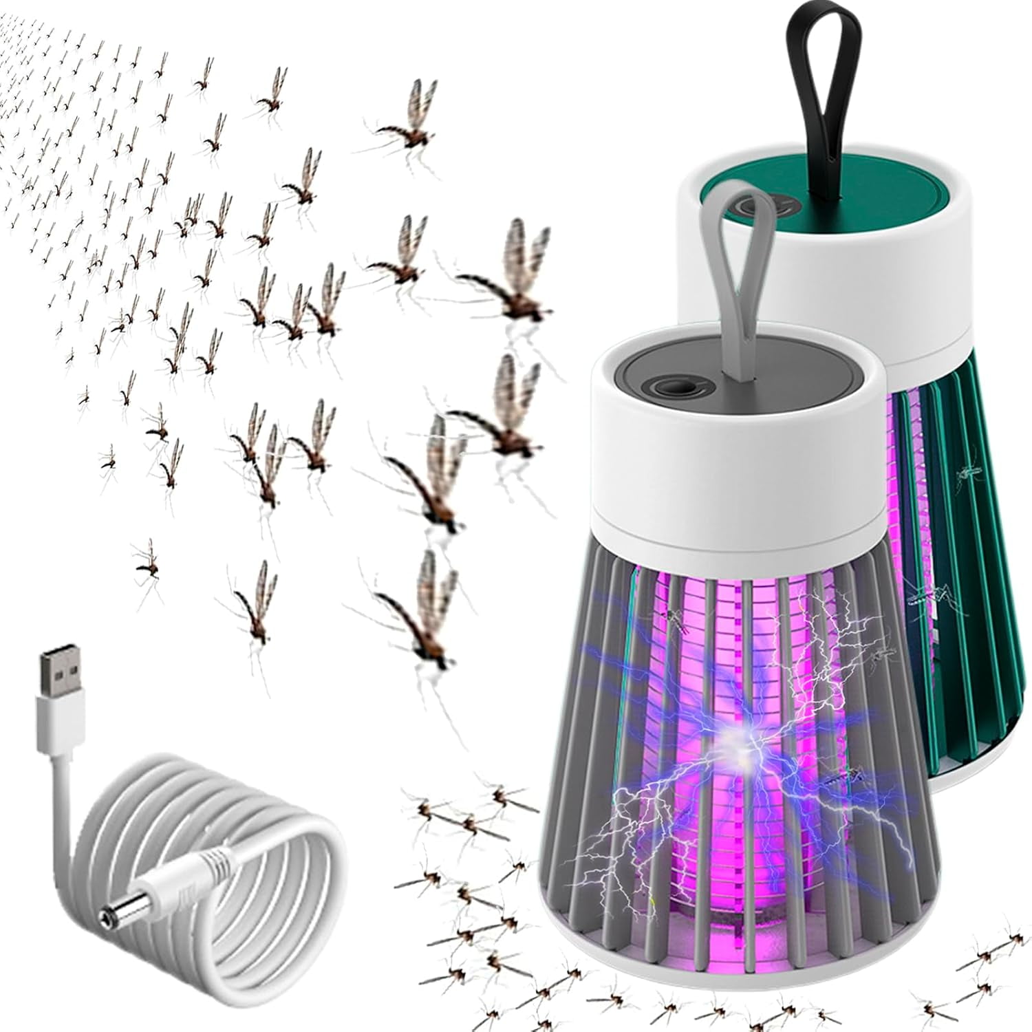 Mozz Guard Mosquito Zapper 2025 New Rechargeable Generation Mozzguard ...