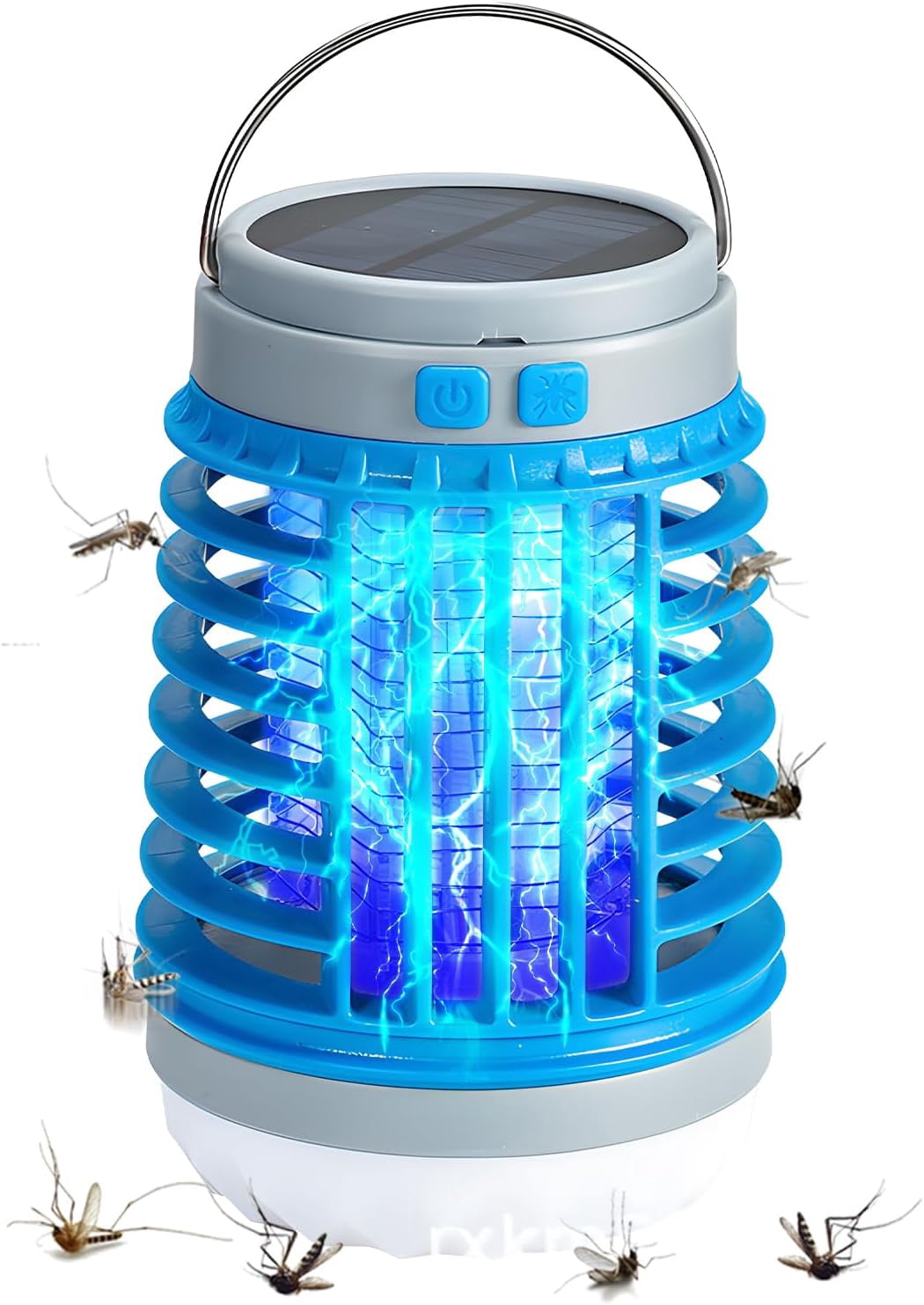 Mozz Guard Mosquito Zapper 2025, Solar Outdoor Waterproof Camping Lamp ...