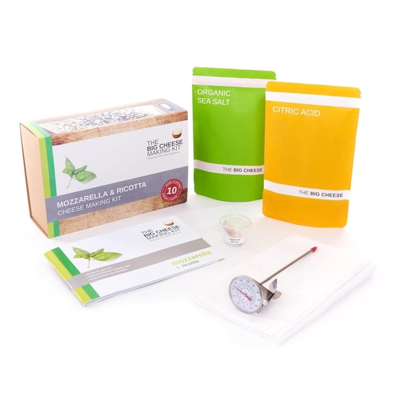 Cultures For Health DIY Mozzarella and Ricotta Cheese Making Kit with ...