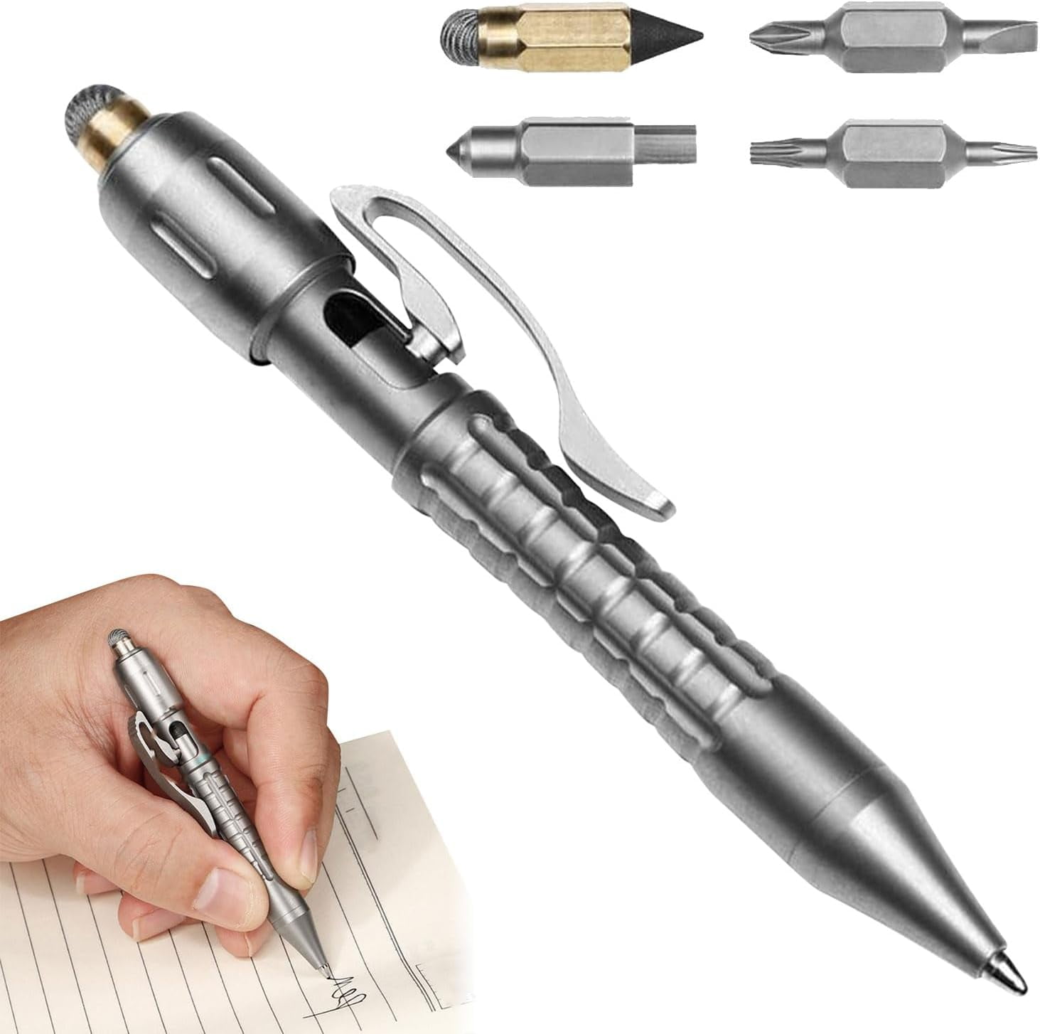 Mp1 Multi-functional Titanium Pen – Ultimate Edc Pocket Tool, Bolt ...