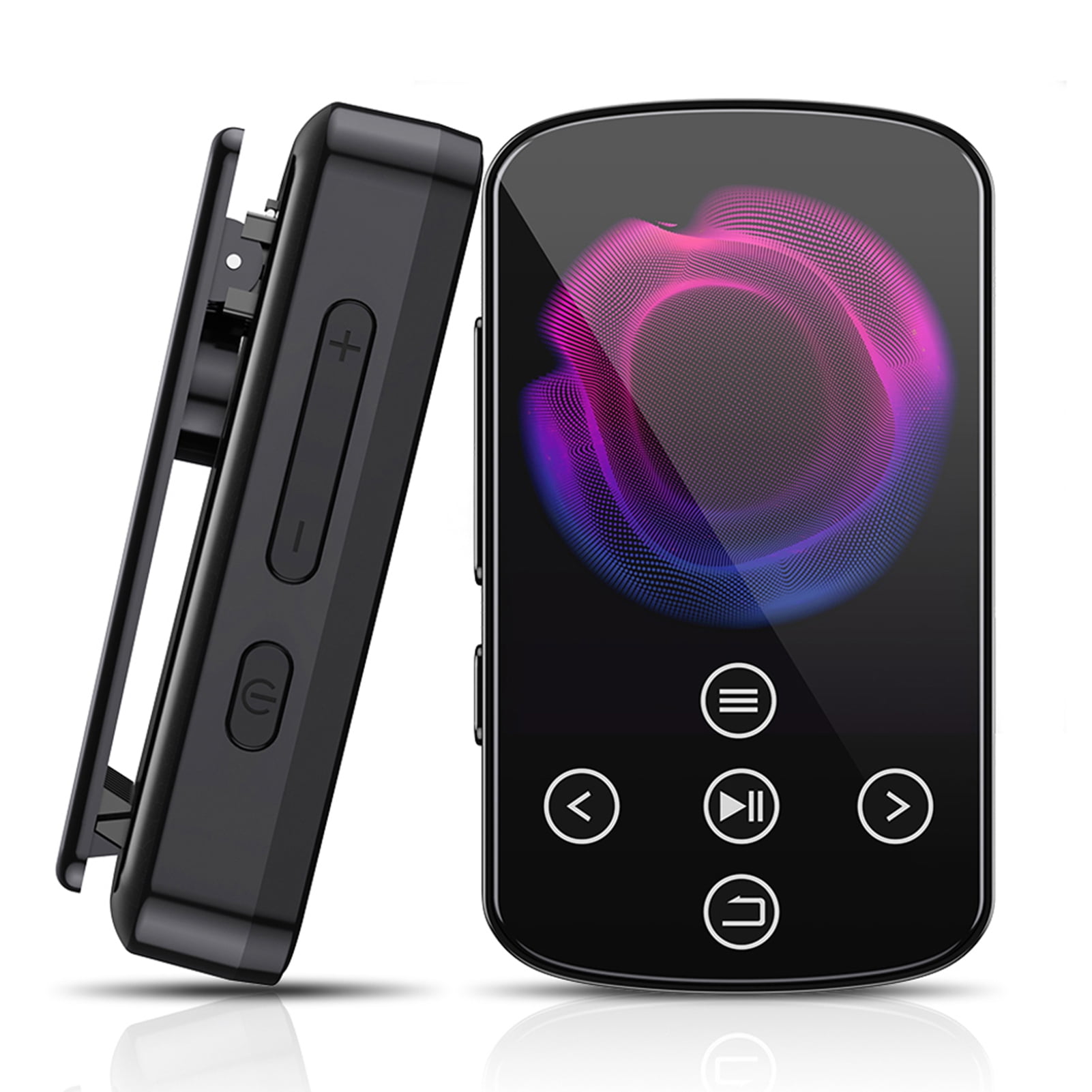Mp3 MP3-08 MP3 Player With BT 5.4 Back Clip 1.4" High-Clear Touchscreen ...