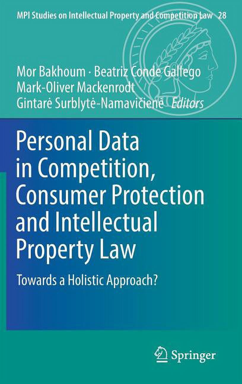 Mpi Studies on Intellectual Property and Personal Data in Competition ...