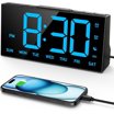 Better Homes & Gardens Sunrise Digital Alarm Clock with Tranquil Sleep ...