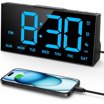 Better Homes & Gardens Sunrise Digital Alarm Clock with Tranquil Sleep ...