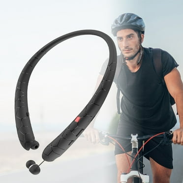 QUSENLON Sports Earbuds Wired with Microphone Wrap Around Earphones ...