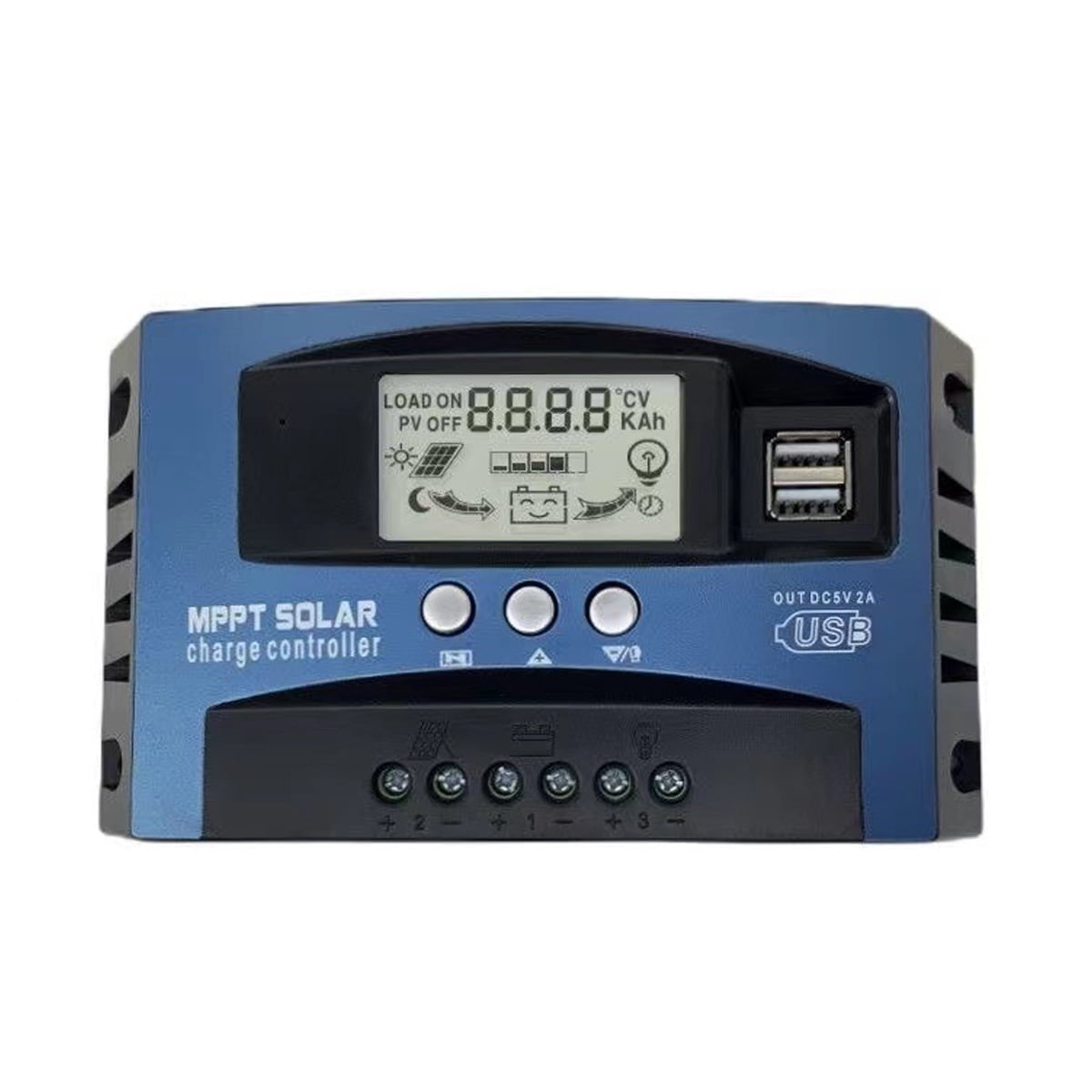 Mppt Solar Controller, 12V/24V, 30A - Walmart.com
