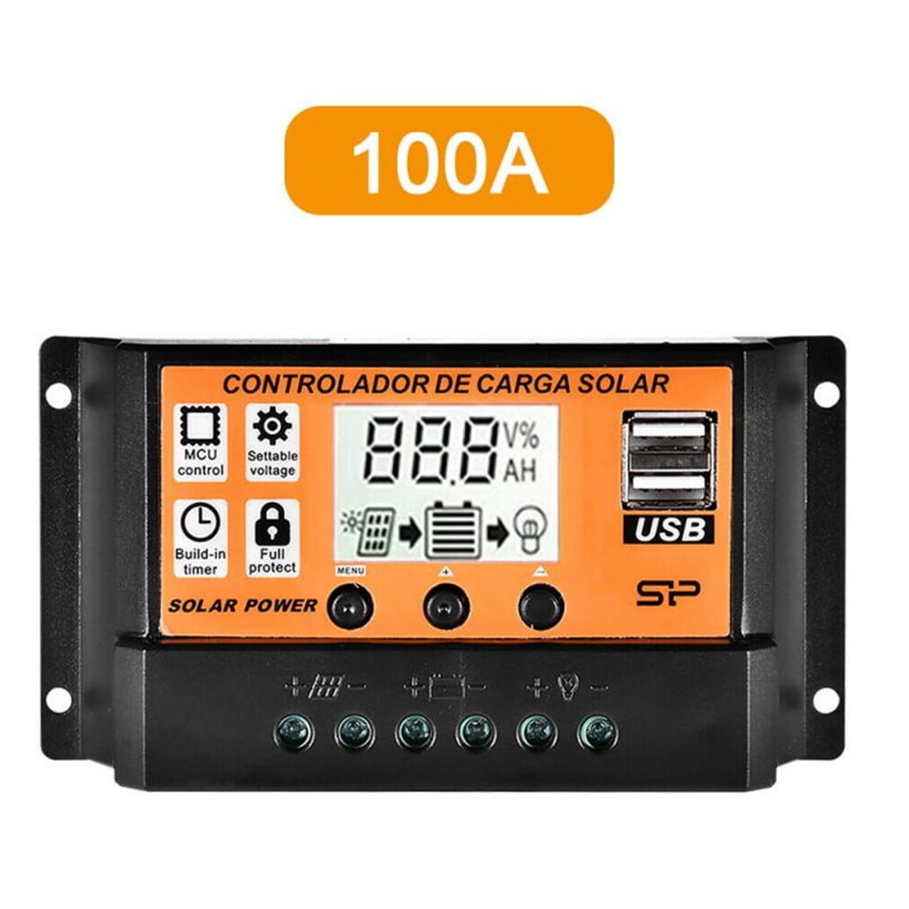 Mppt Solar Panel Regulator Charge Controller Auto Focus Tracking 12/24V ...
