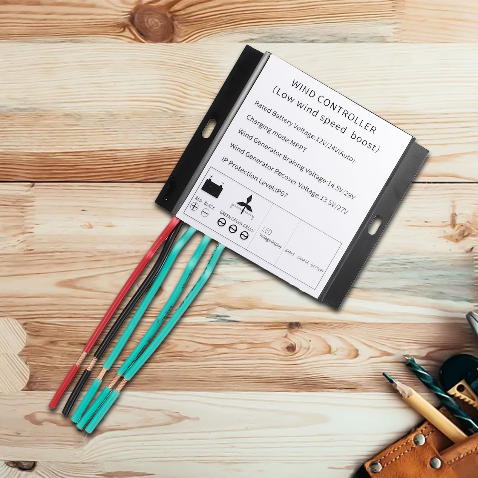 Mppt Wind Turbine Controller 500/800W-With Display And Overcharge ...