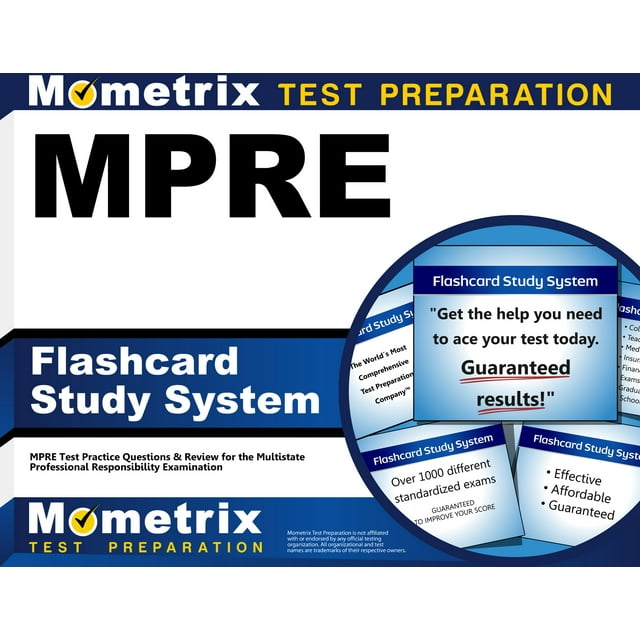 Mpre Flashcard Study System : Mpre Test Practice Questions & Review for ...