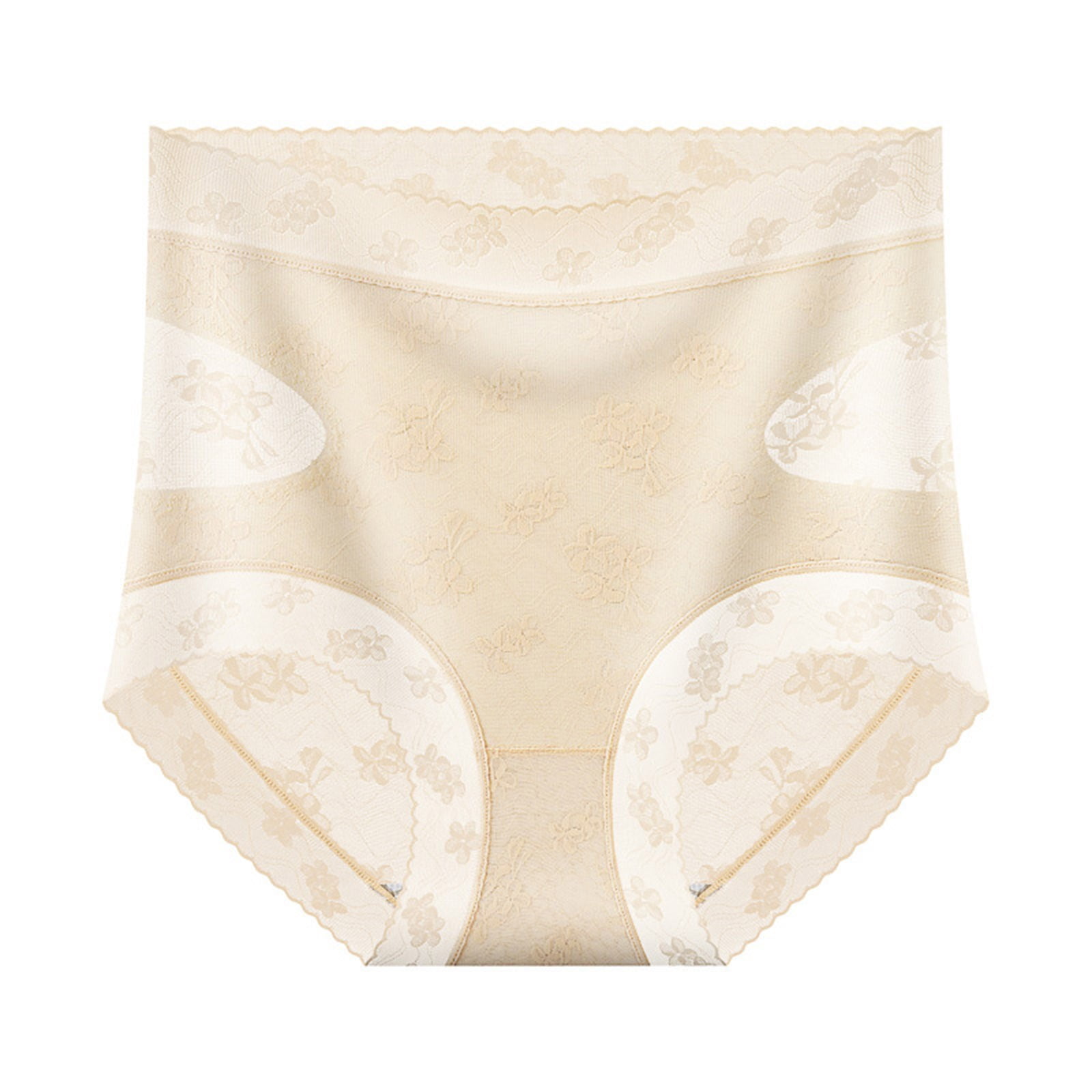 Mqqzkk Lace Panties For Women Sheer High-Rise Underwear Fashion Cheeky ...