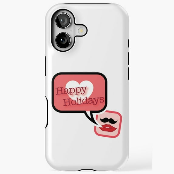 Mr And Mrs Happy Holidays Couple Celebration Case for iPhone 17 to 11 ...