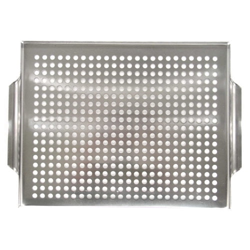 Mr. Bar-B-Q - 16 Inch x 12 Inch Stainless Steel Barbecue Topper ...