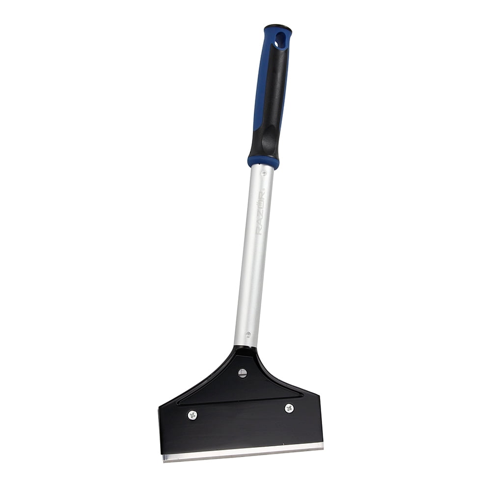 Razor Long Griddle Scraper Stainless Steel Blade W/ Stay-Cool Handle ...