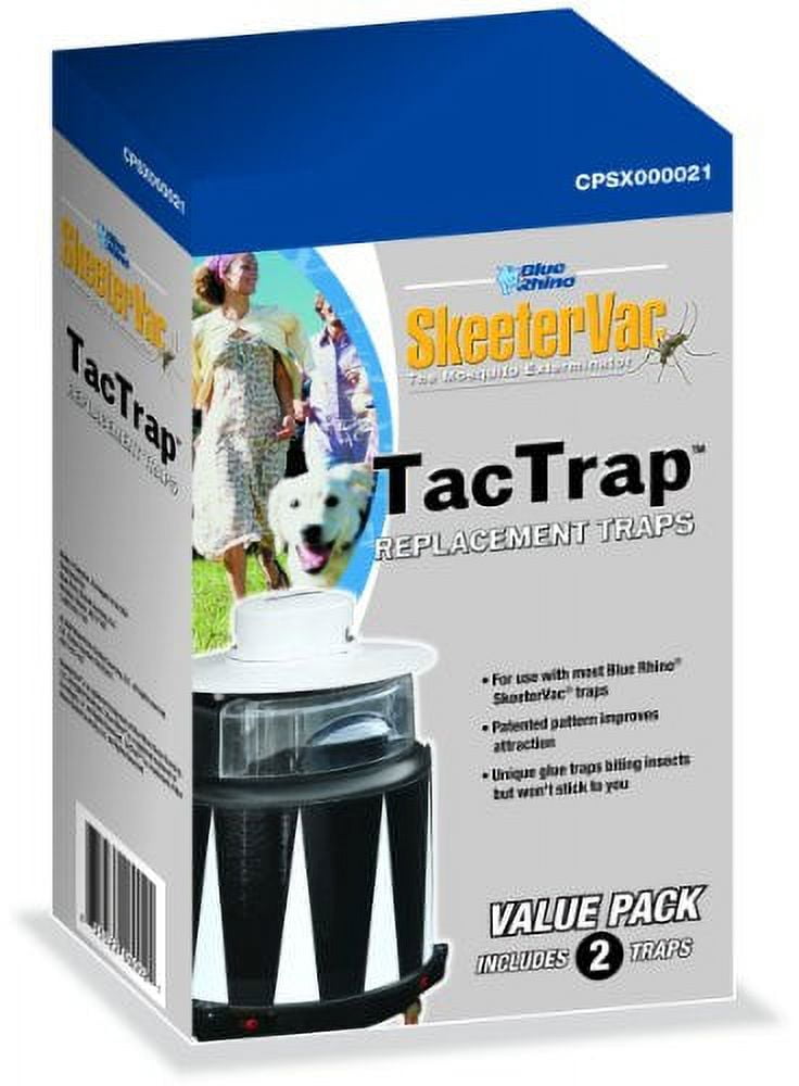 Mr. Bar-B-Q SkeeterVac TacTrap Replacements, Sticky Trap for Mosquitoes ...