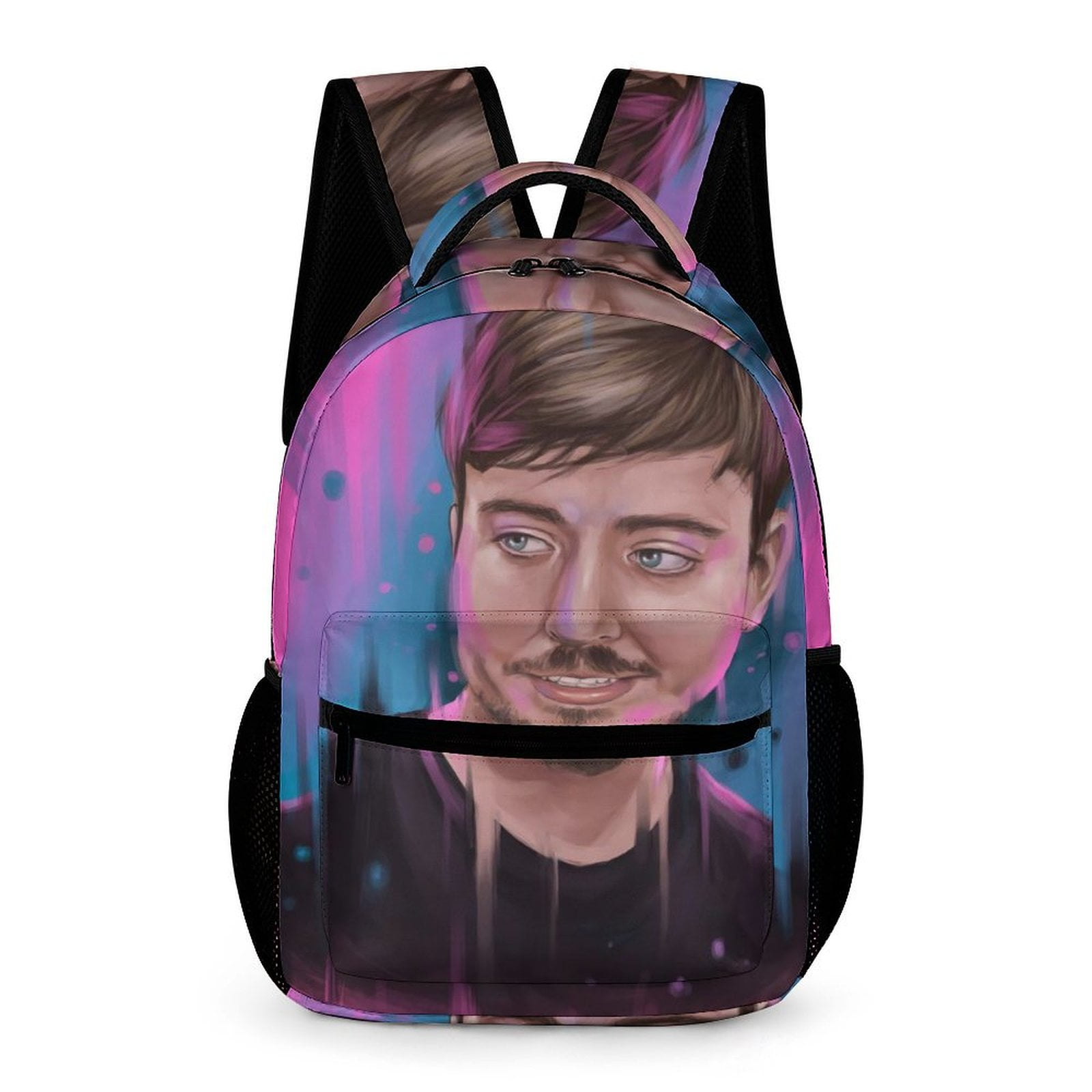 Mr_Bea_st 3D Printed Backpack for Men Women, Personalized Bags, 3D ...