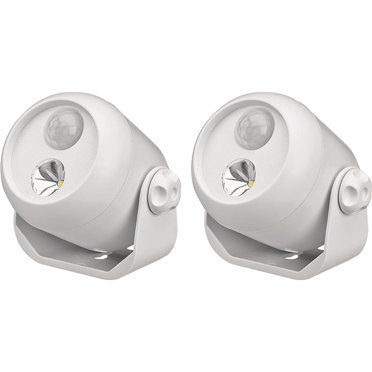 Mr Beams Wireless 120-Degree Bronze Motion Activated Outdoor Integrated ...