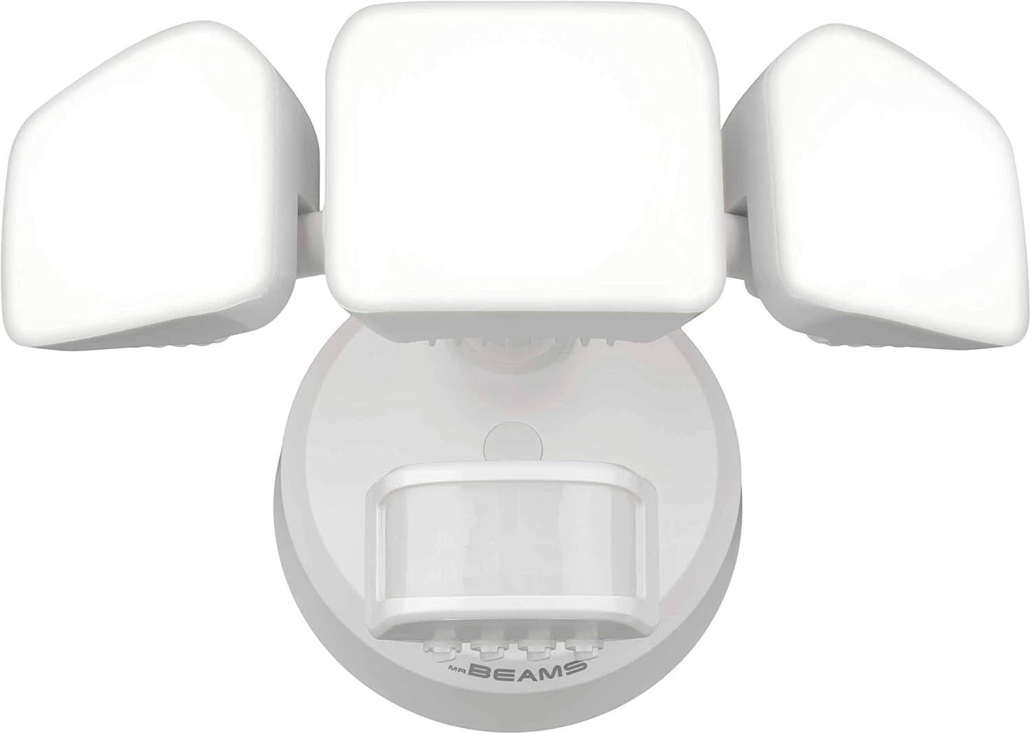 Mr Beams Wired Pro 3-Head Outdoor Motion Sensing LED Security Light ...