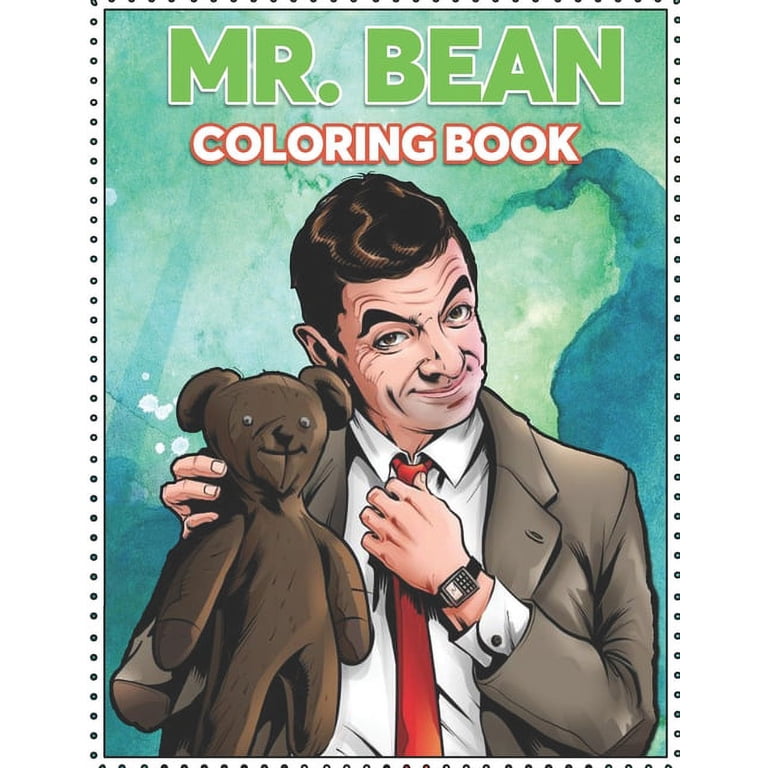 Mr Bean Coloring Pages Books 100 Free And Printable