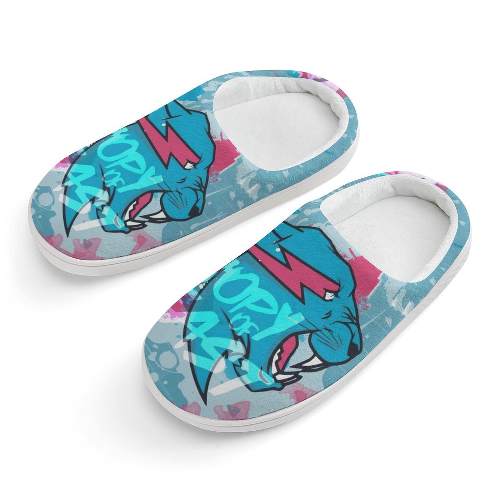 Mr Beast 005 Slippers for Kids Girls Boys,Soft Plush Cute Slippers Non ...