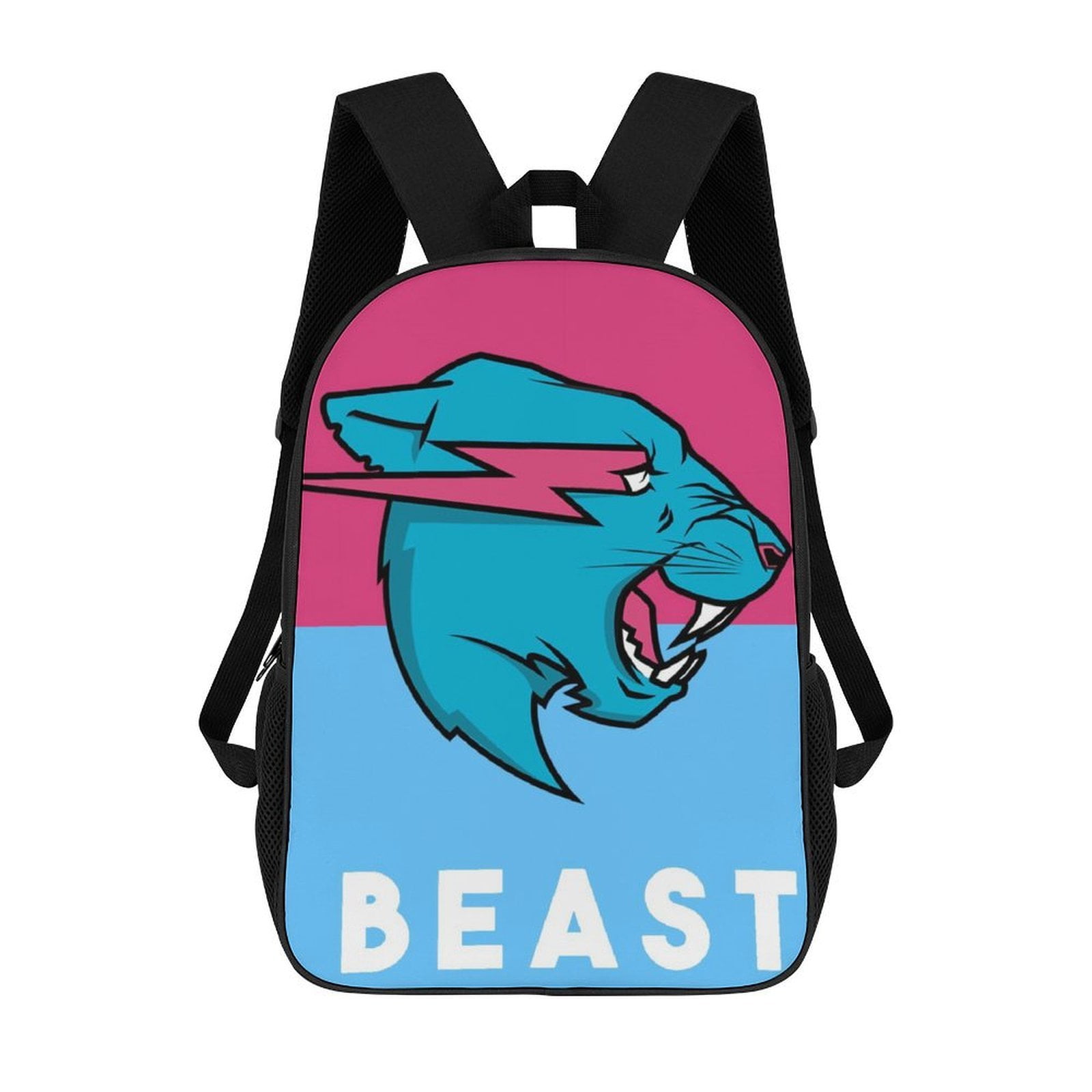 Mr-Beast 3 Backpack Travel Bag for Men & Women Lightweight College Back ...