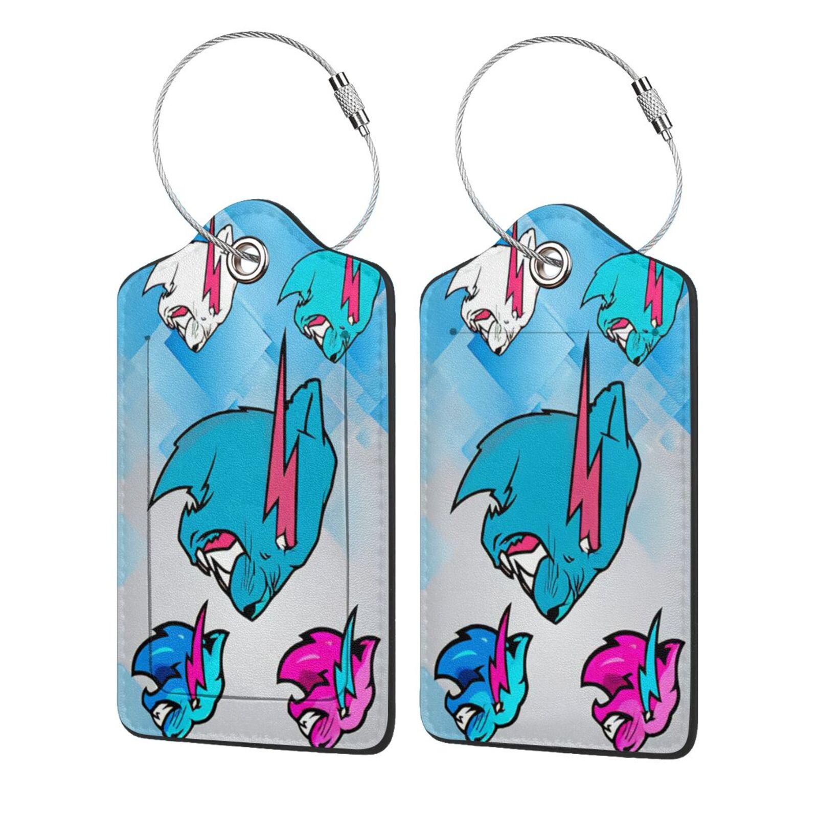 Mr Beast 3658 Luggage Tags for Suitcases Travel ID Identification ...