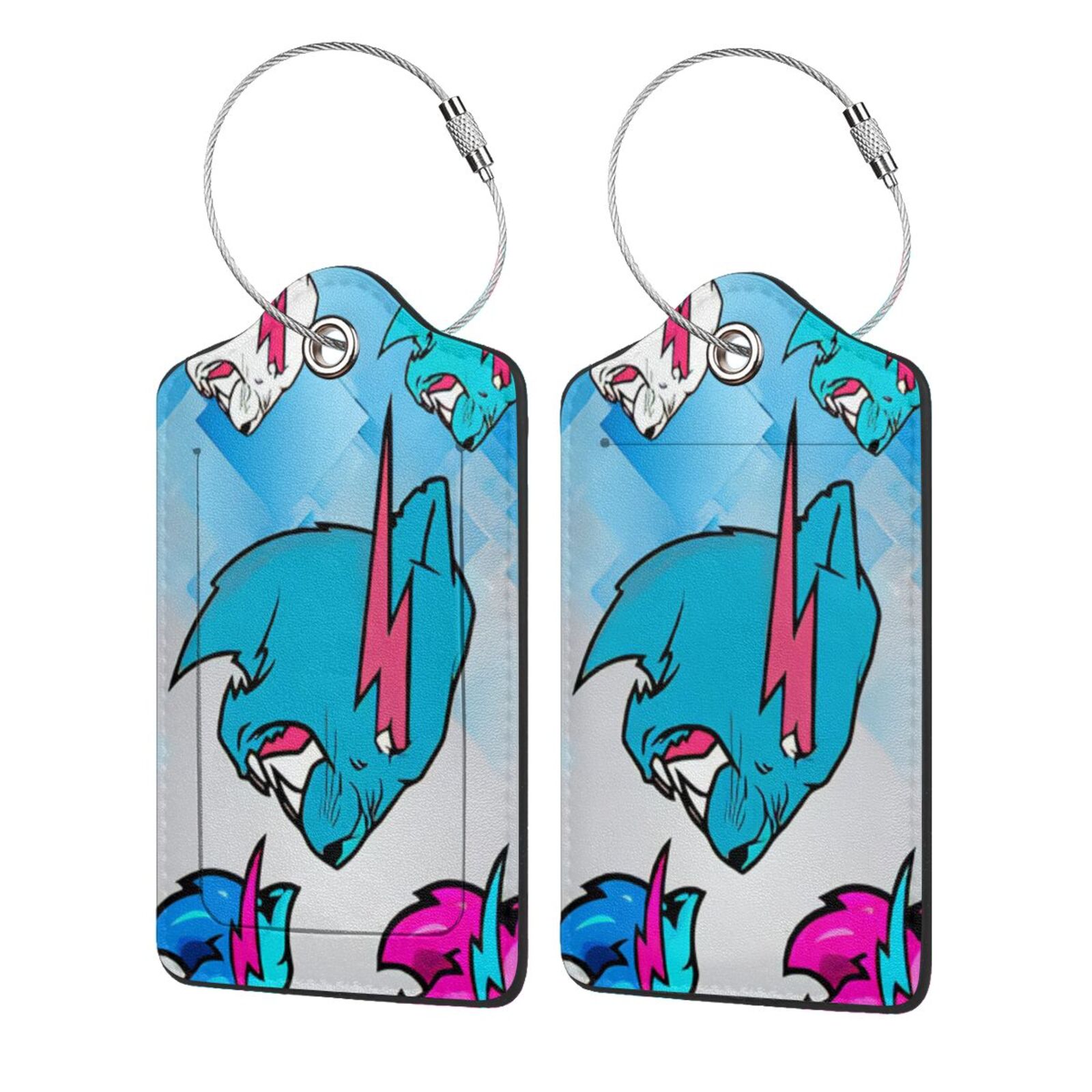 Mr Beast 3658 Luggage Tags for Suitcases Travel ID Identification ...