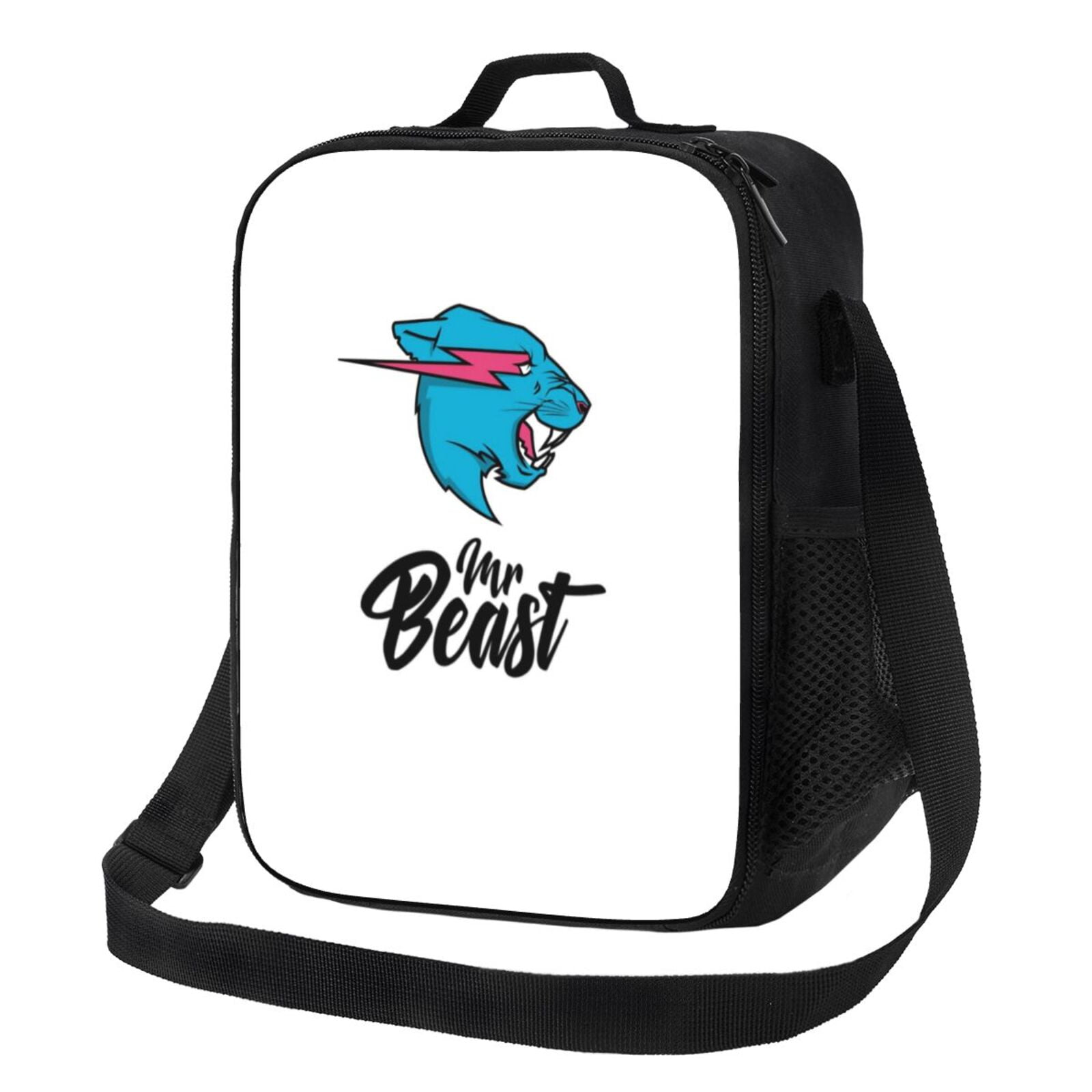 Mr Beast 985 Crossbody Lunch Bag Portable Leakproof Reusable Insulated ...
