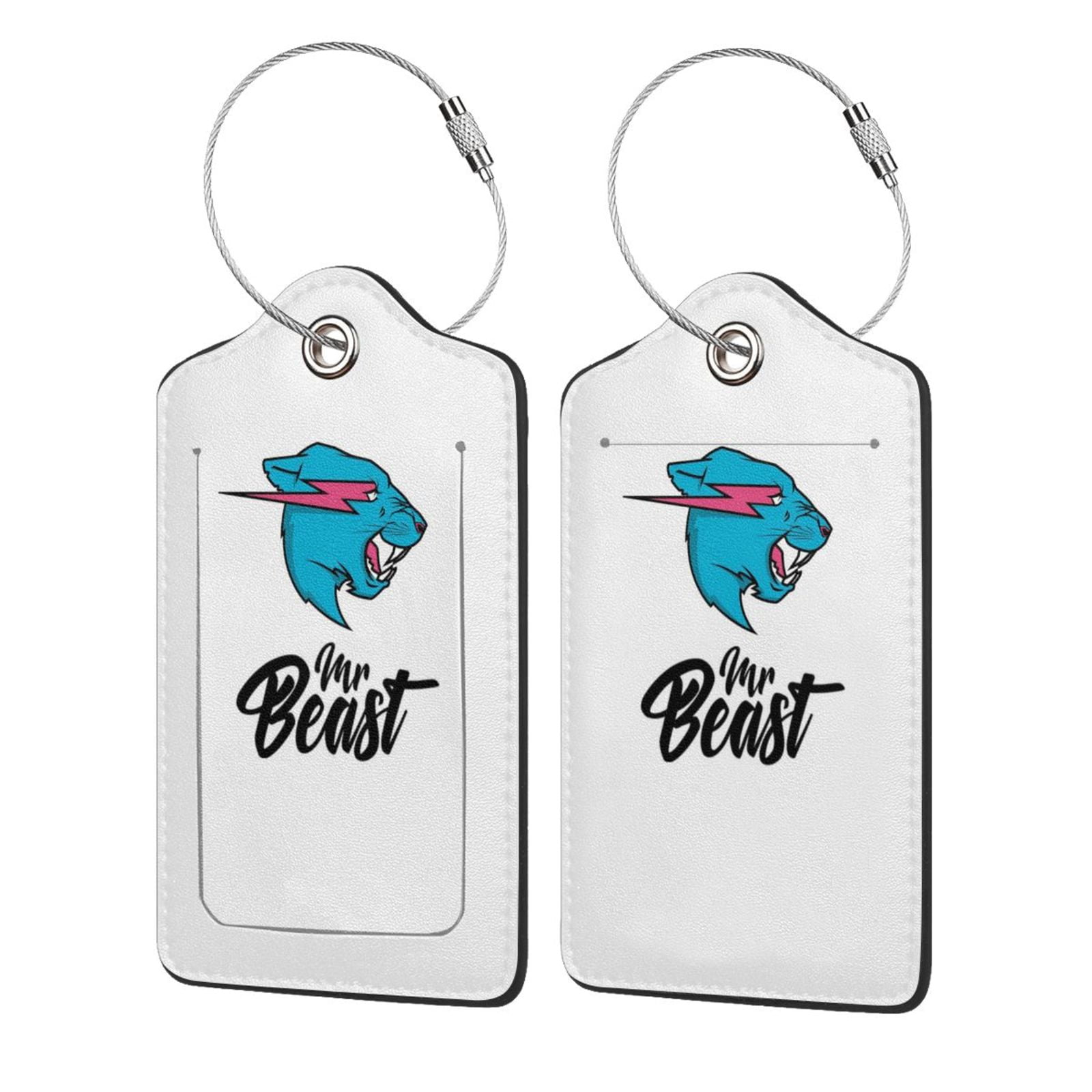 Mr Beast 985 Luggage Tags for Suitcases Travel ID Identification Labels ...