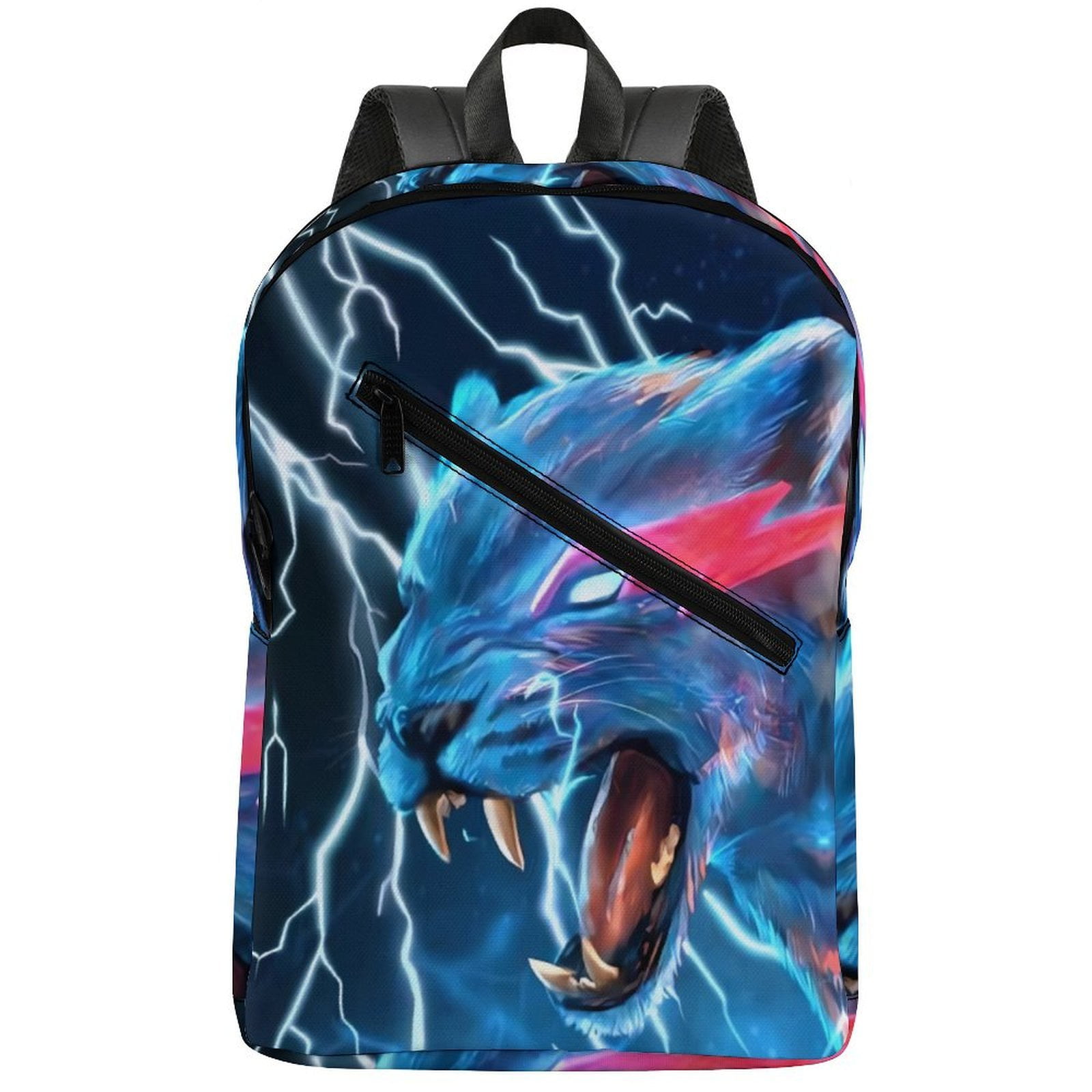 Mr-Beast Backpack, Casual Printed Laptop Bags Lightweight Travel Sports ...