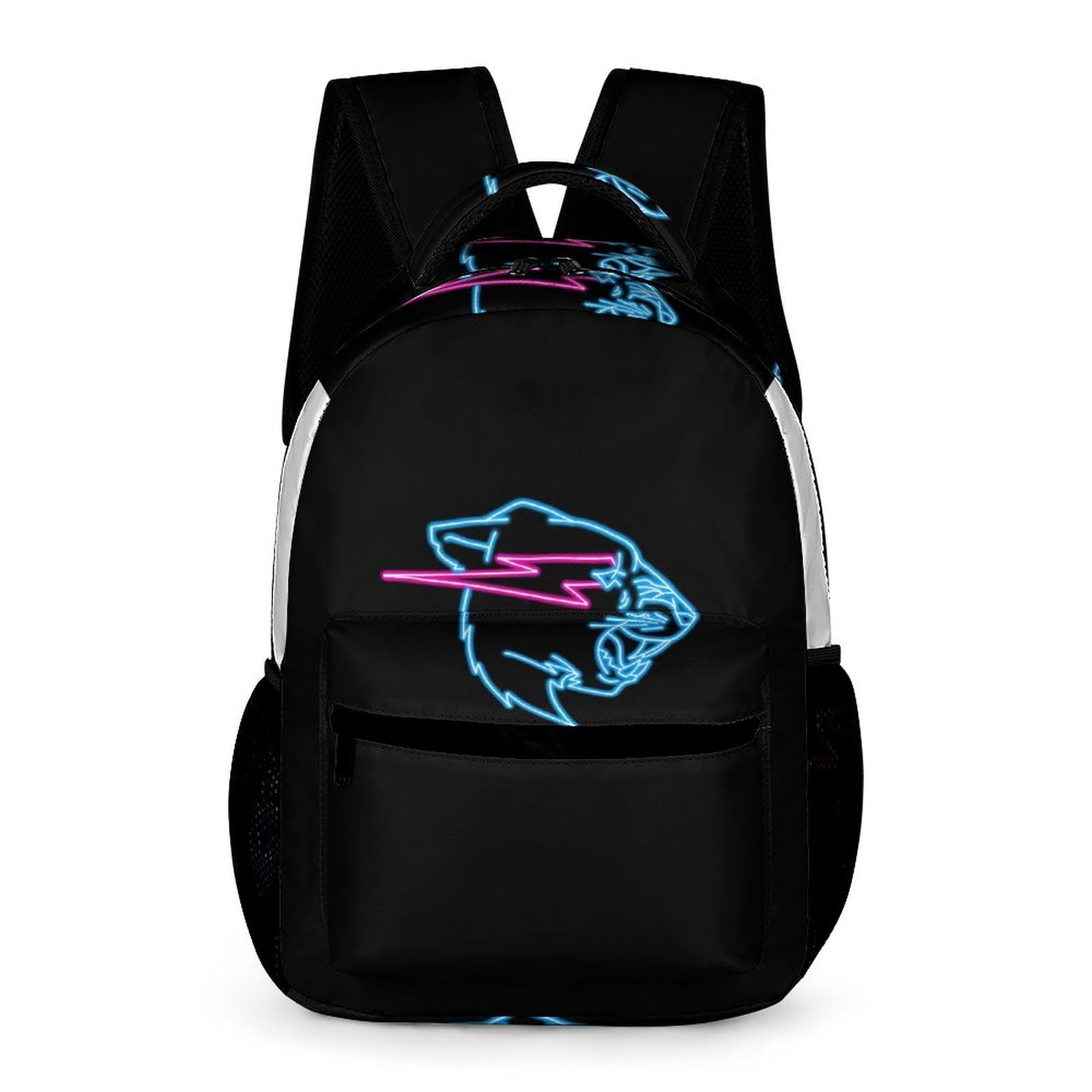 Mr-Beast Backpack, School Backpacks with Side Mesh Pockets And Front ...