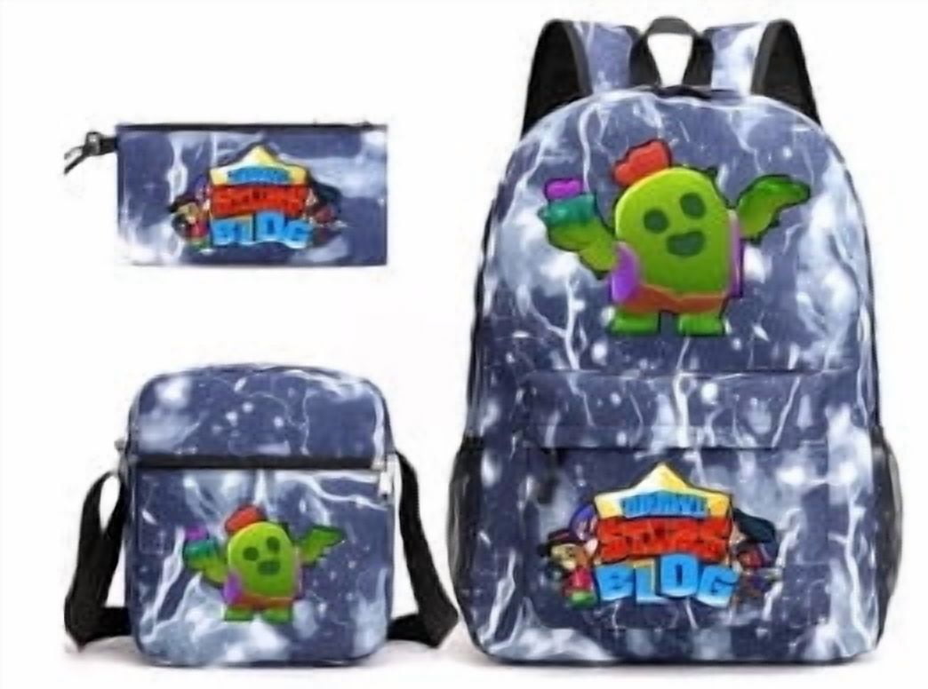 Mr Beast Backpack - Unisex Shoulder Bag, Lightweight Cartoon Bookbag ...