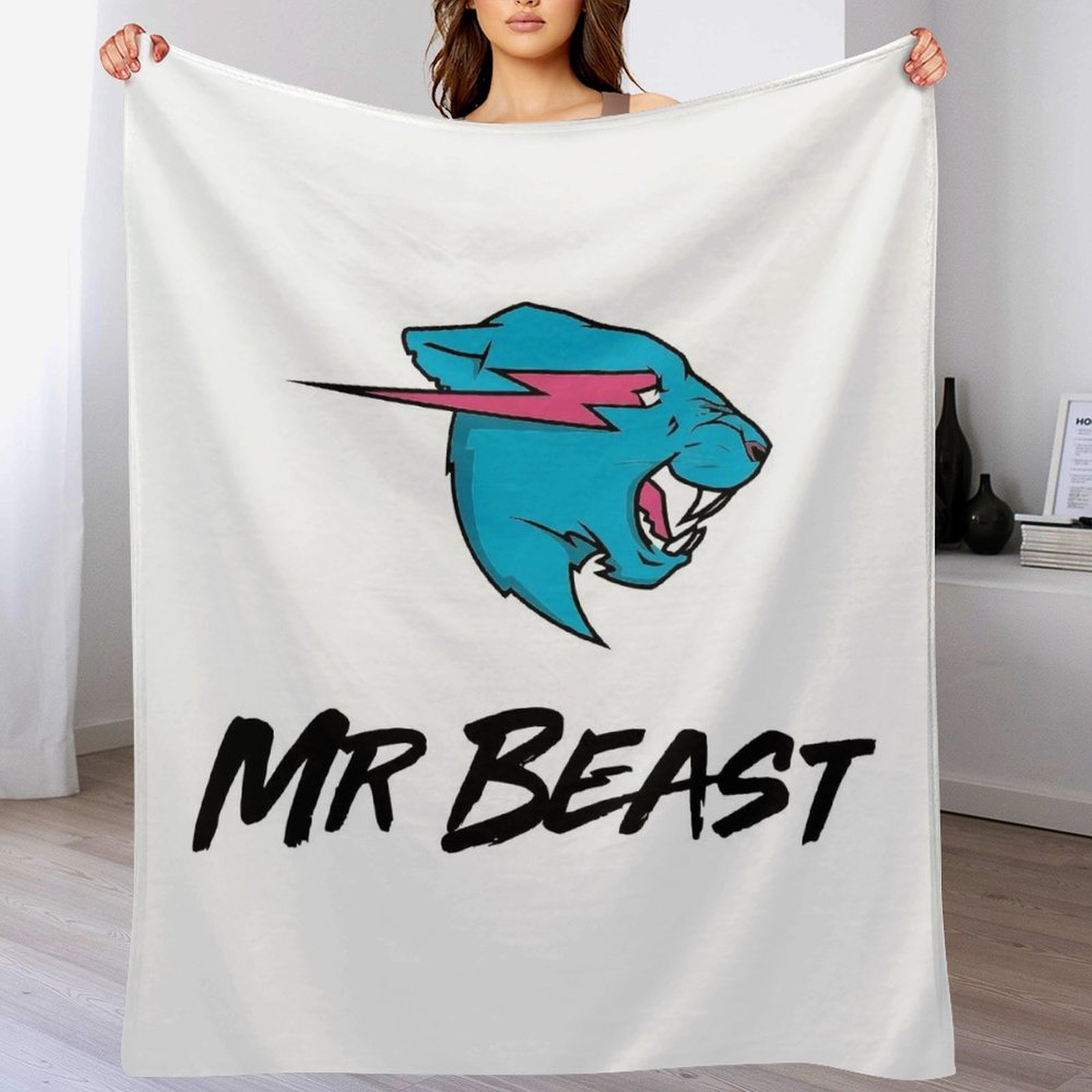 Mr Beast Blanket Super Soft Throw Blanket Lightweight Blanket for Men ...