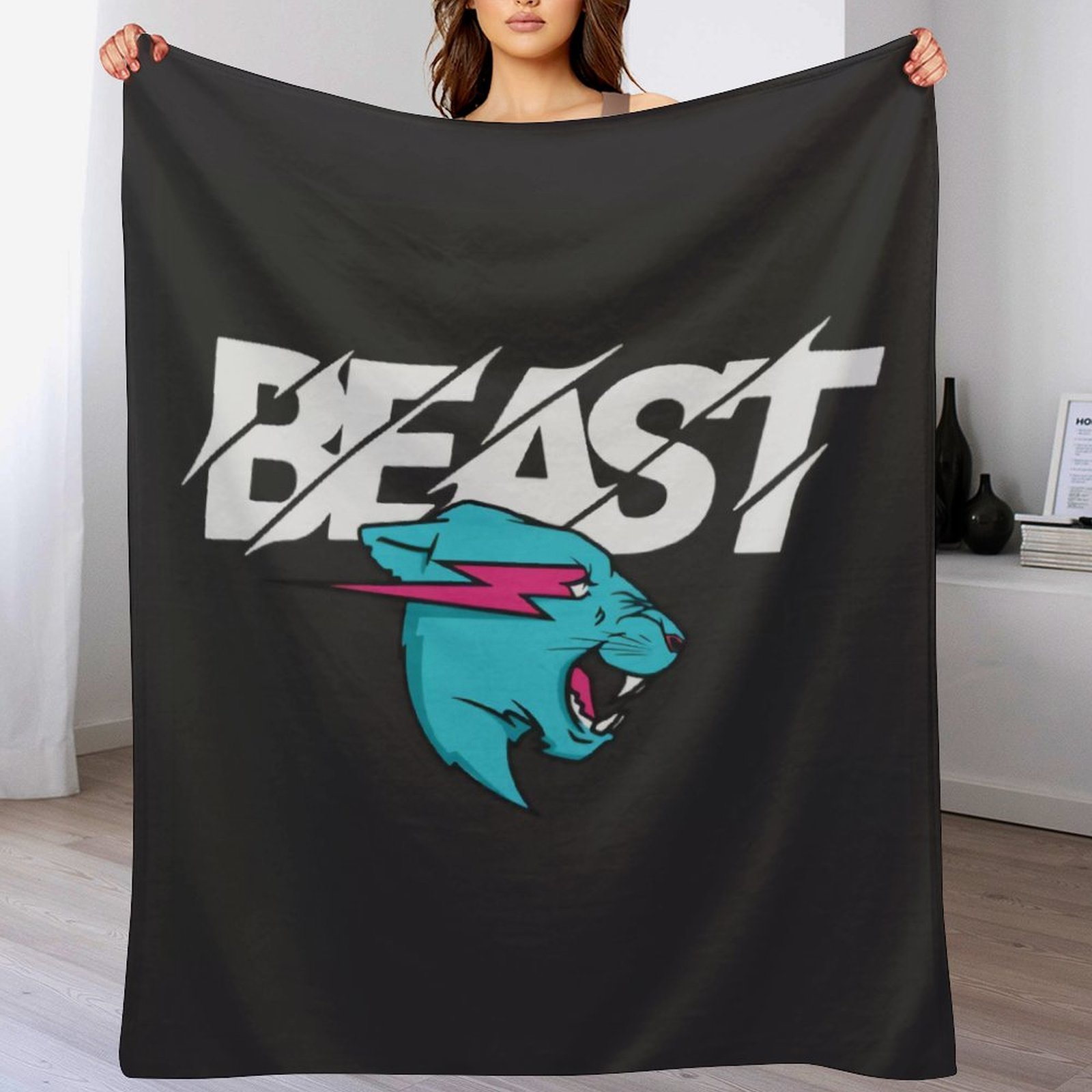 Mr Beast Blanket Super Soft Throw Blanket Lightweight Blanket for Men ...