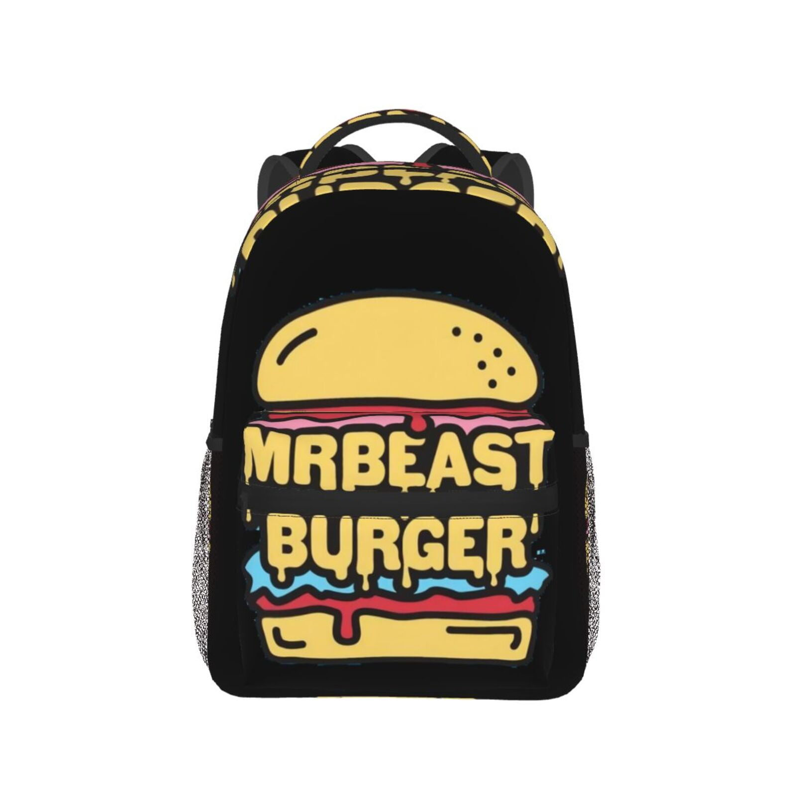 Mr-Beast Burgers Travel Backpack,Carry On Backpack Personal Item Travel ...