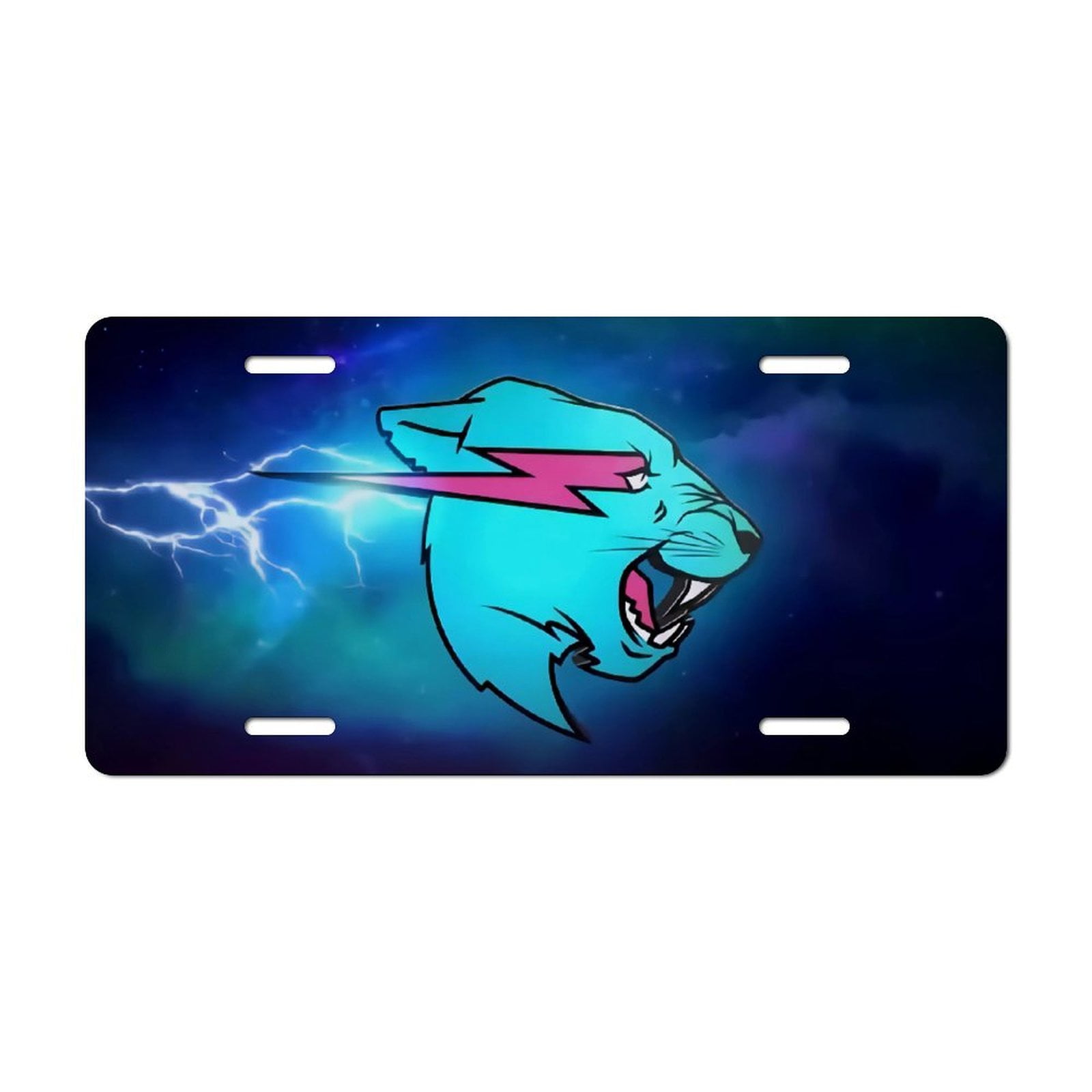 Mr Beast Car License Plate Cute Anime License Plate Covers Holder ...