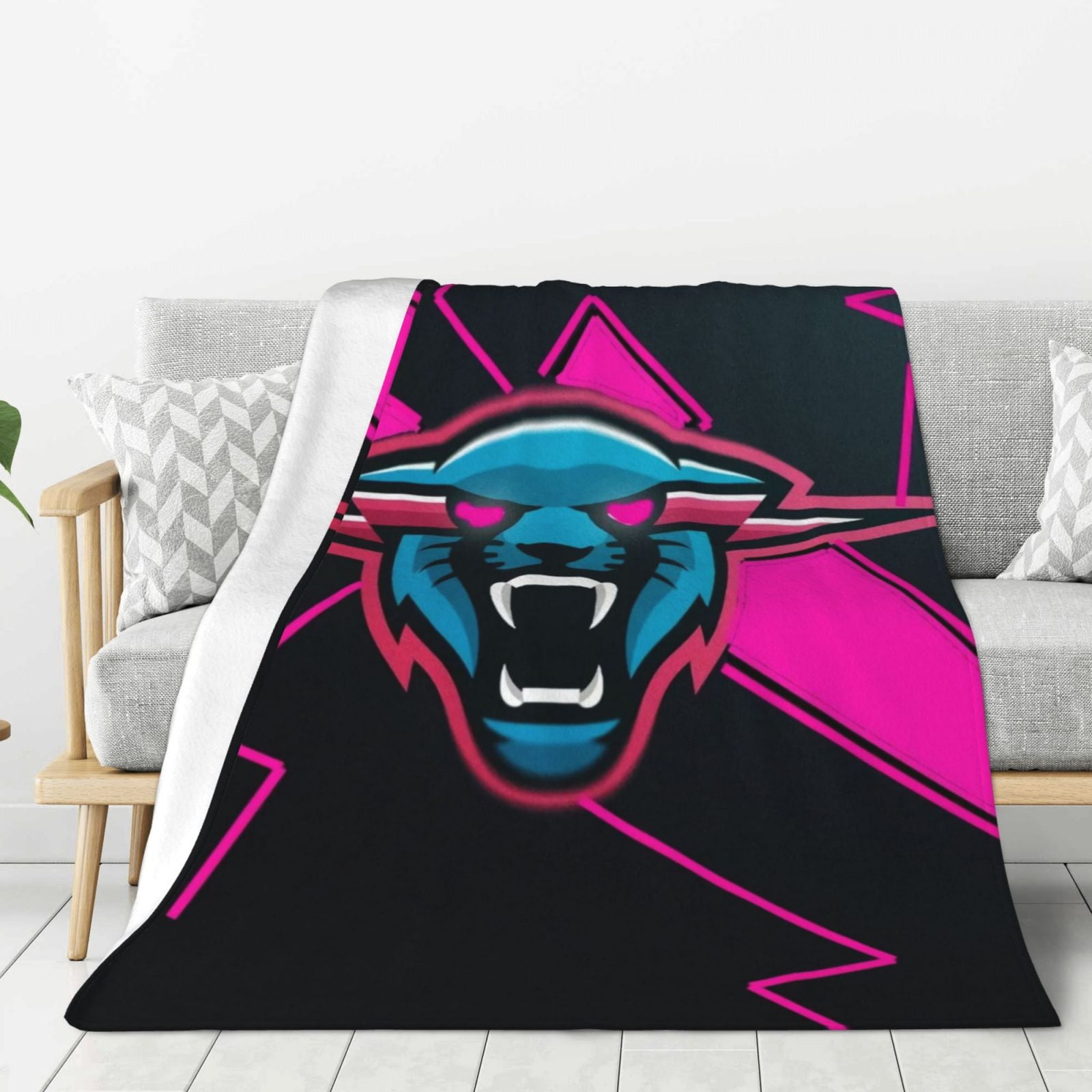 Mr-Beast Cool LoGo Blankets for Couch,Super Soft Cozy Blankets for ...