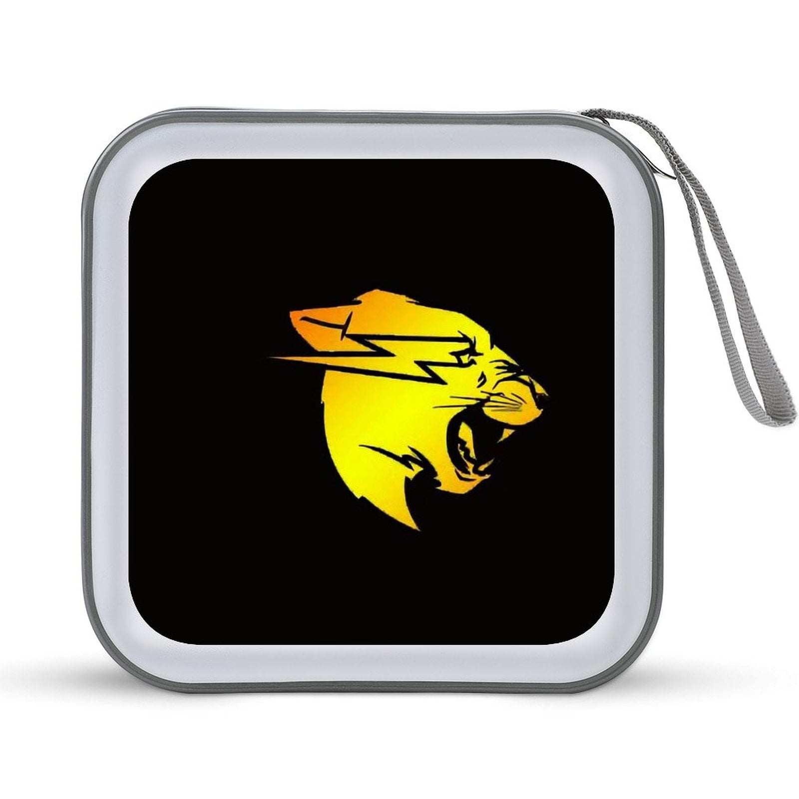 Mr-Beast Gold Logo 40 Capacity CD Cases, Large DVD/VCD Storage Box ...