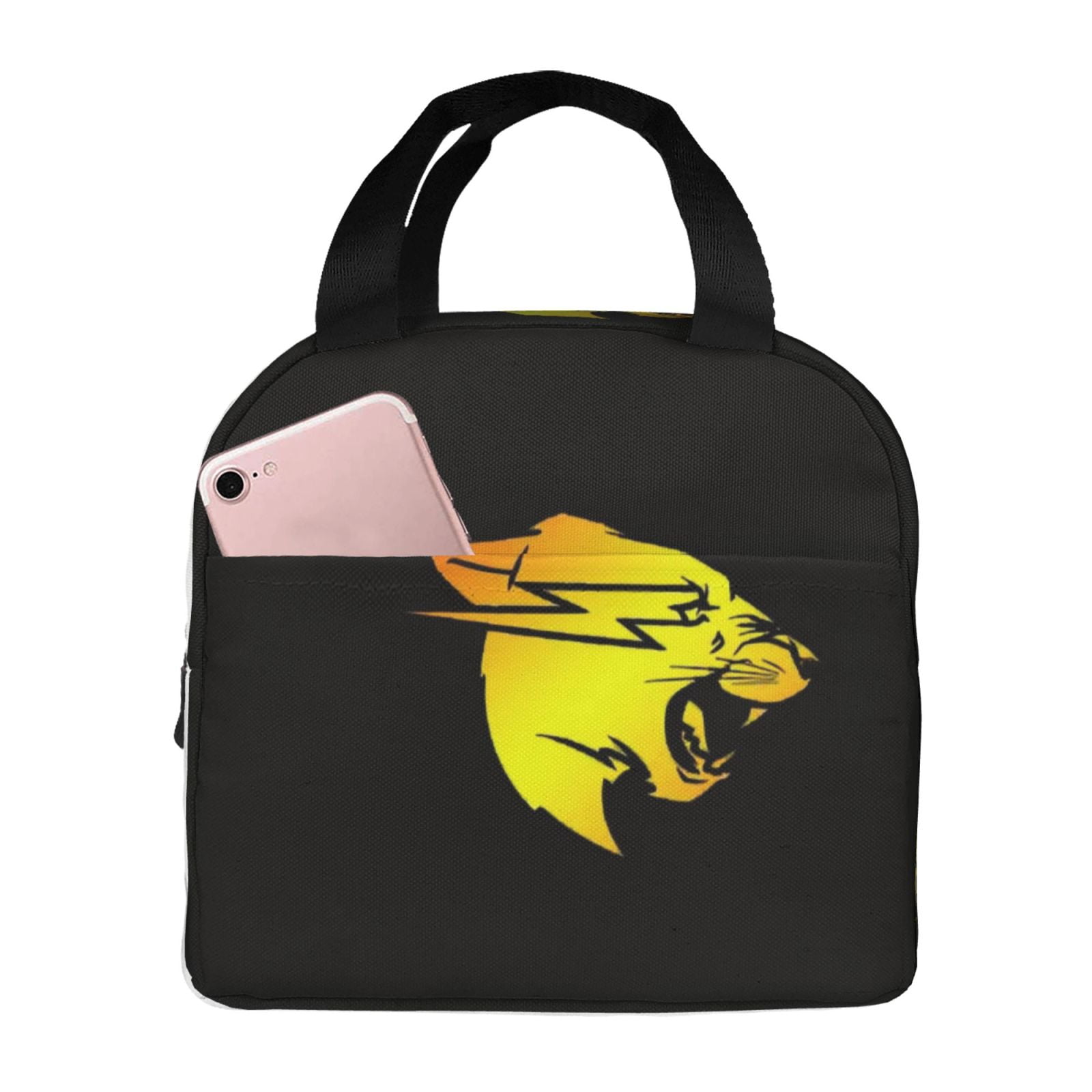 Mr-Beast Gold Logo Lunch Box for Women & Men Adult Insulated Lunch Bag ...